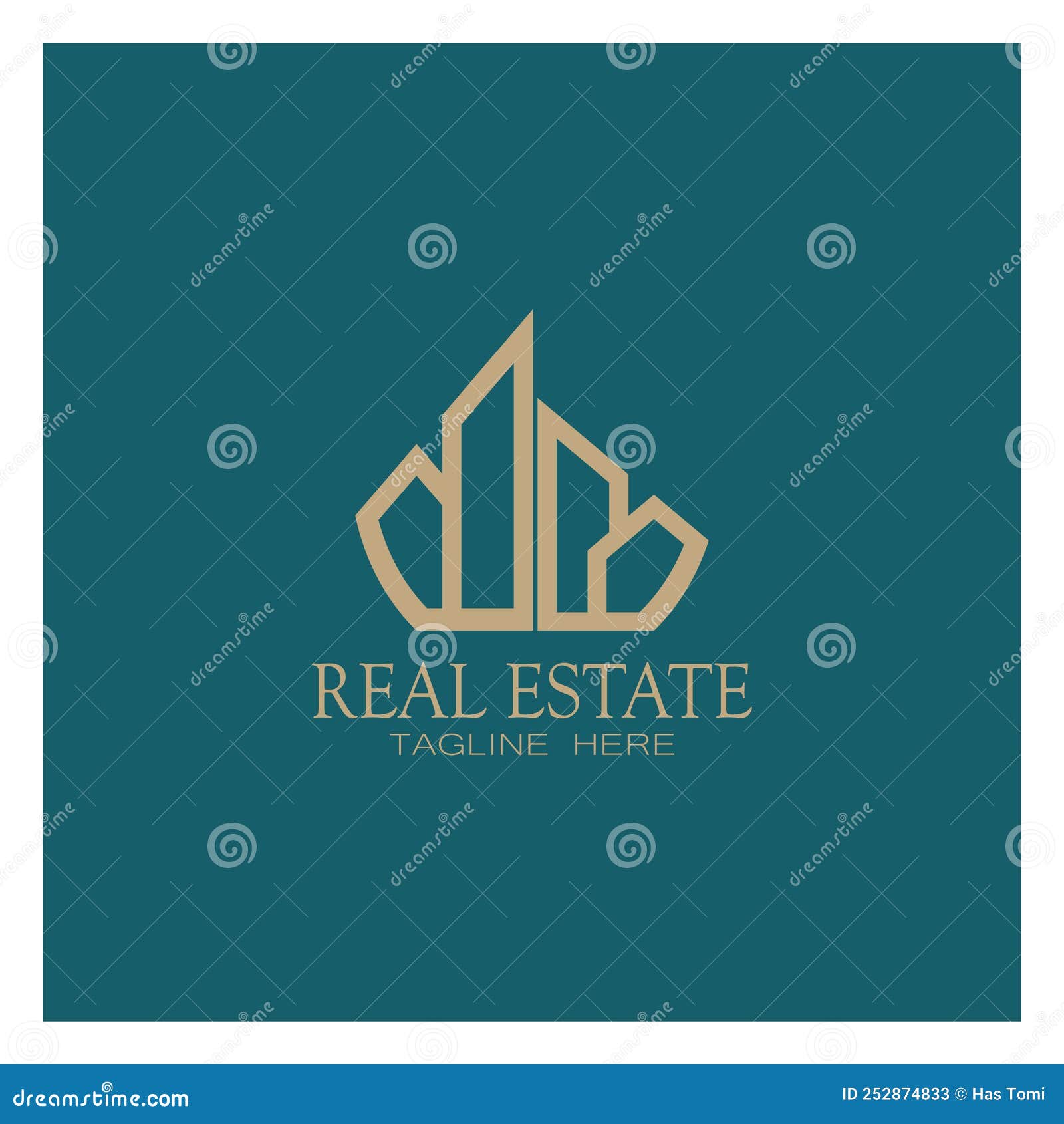Real Estate Business Logo Template, Building, Property Development, and ...