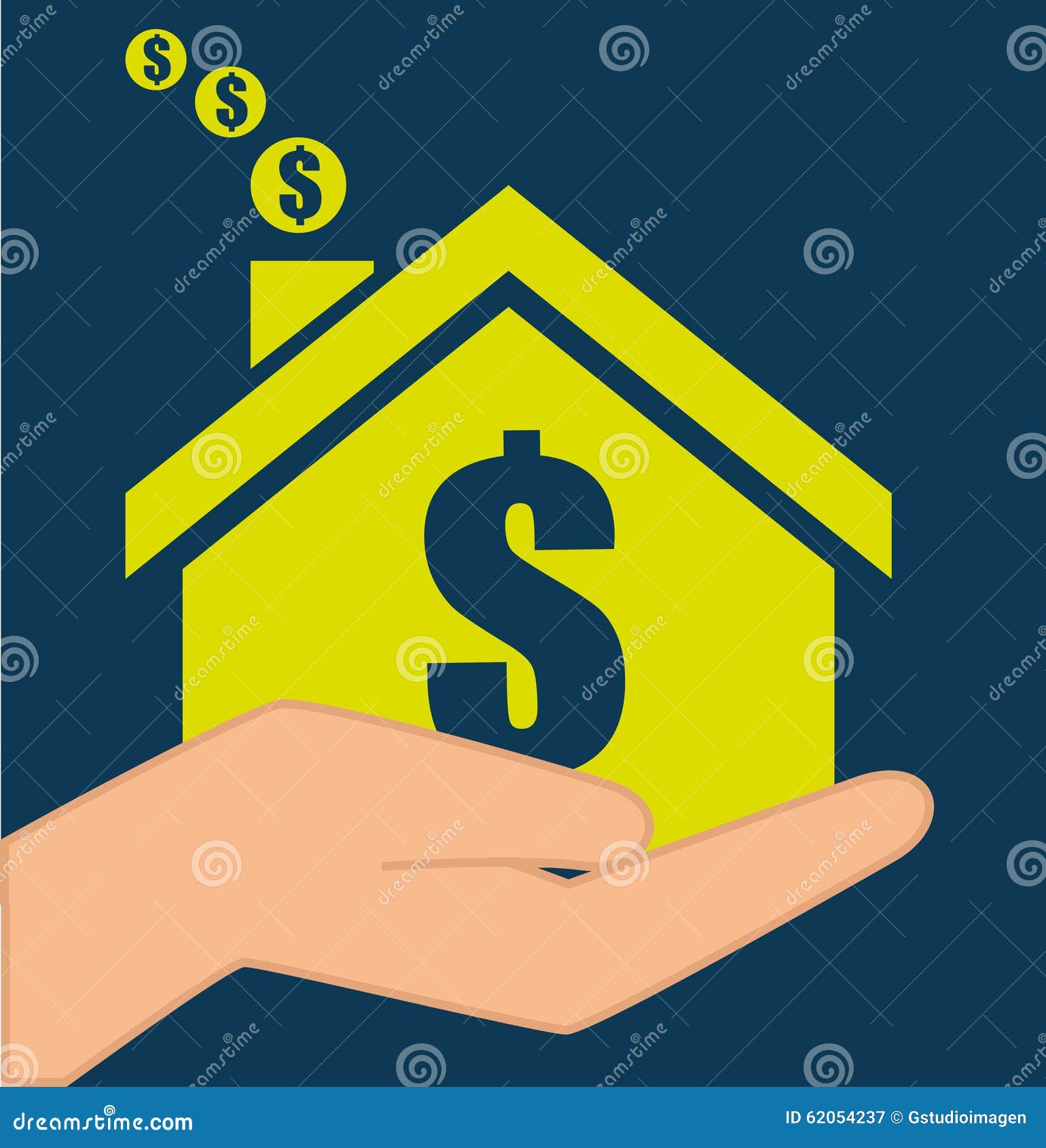 Real Estate Business and Profits Stock Vector - Illustration of family ...