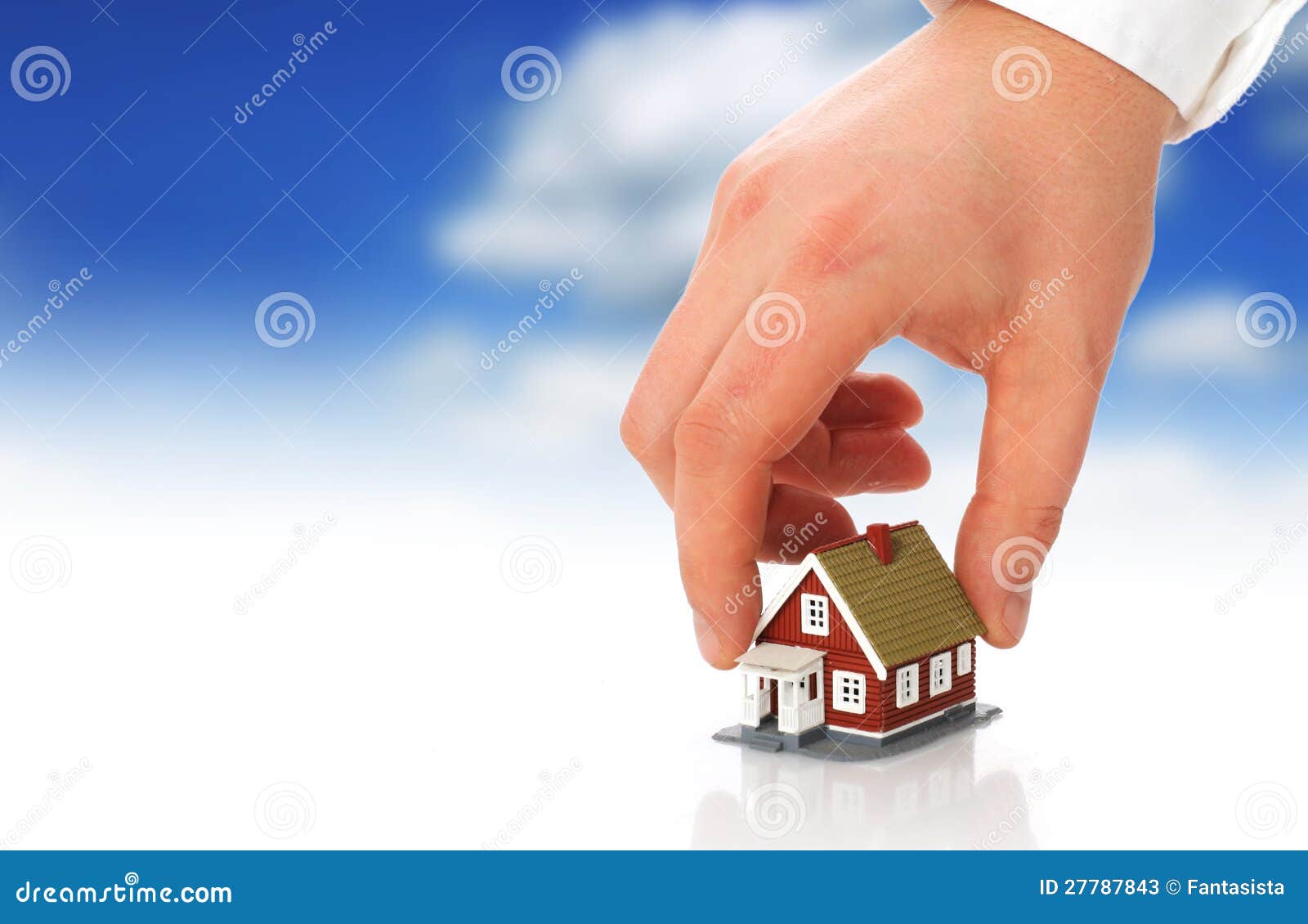 Real estate concept. stock image. Image of blue, finance - 27787843