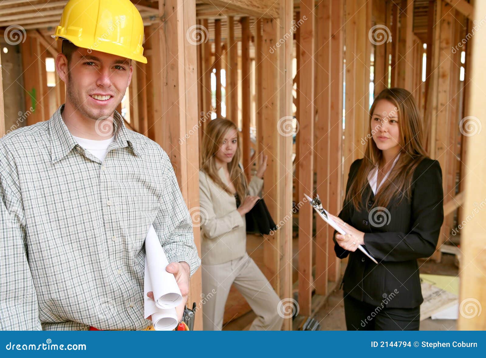 Real Estate Construction stock photo. Image of hardhat - 2144794