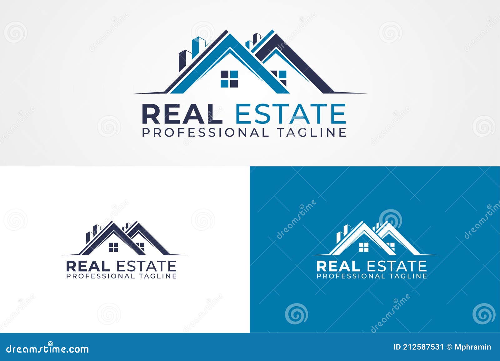 Real Estate Corporate Logo. Real Estate Logo Vector Template Stock ...