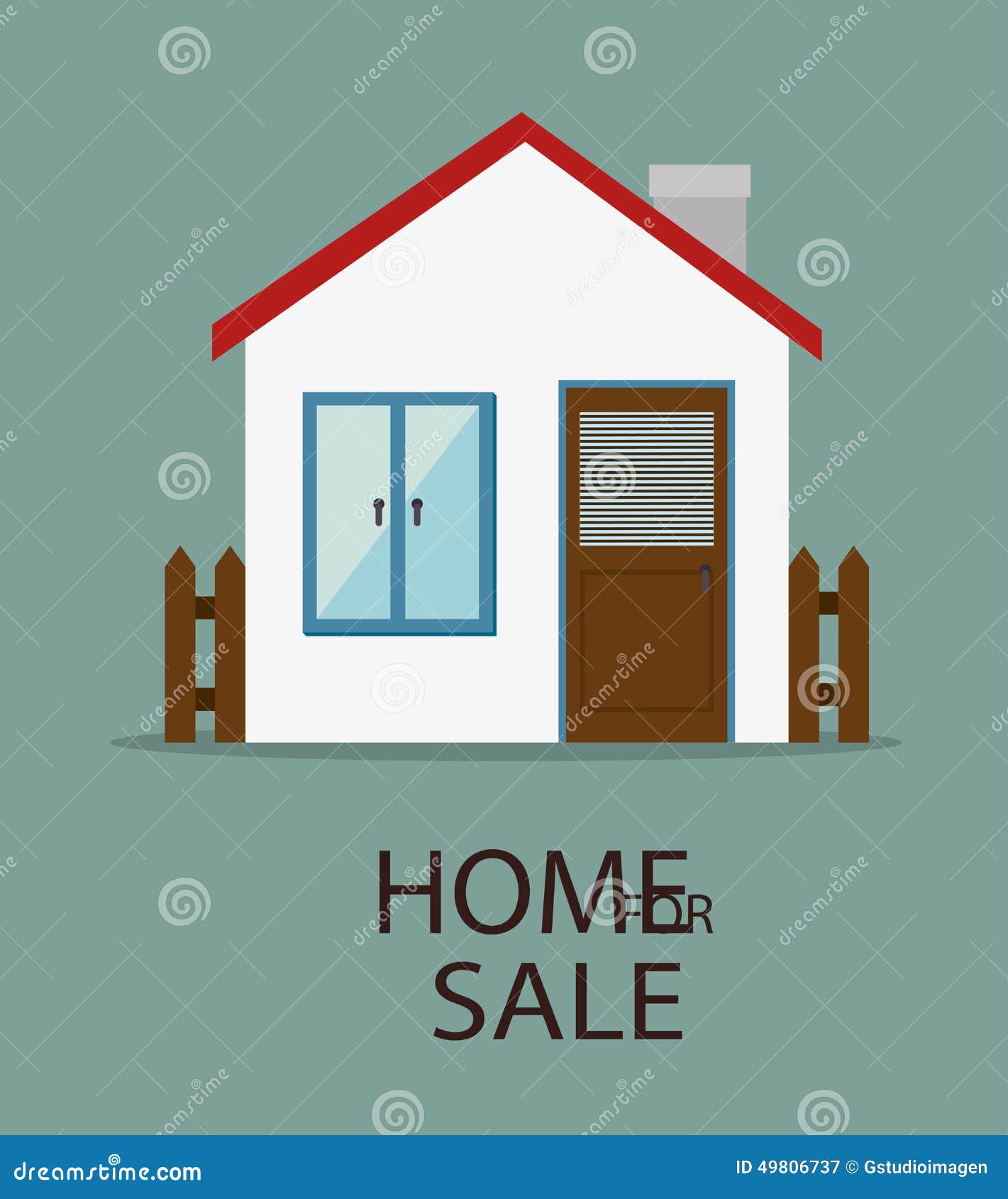 Real Estate Design, Vector Illustration Stock Vector - Illustration of ...