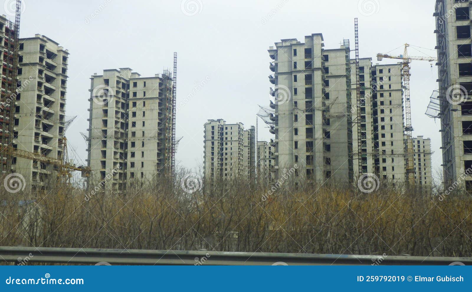 Real Estate and Real Estate Development in China Stock Image - Image of ...