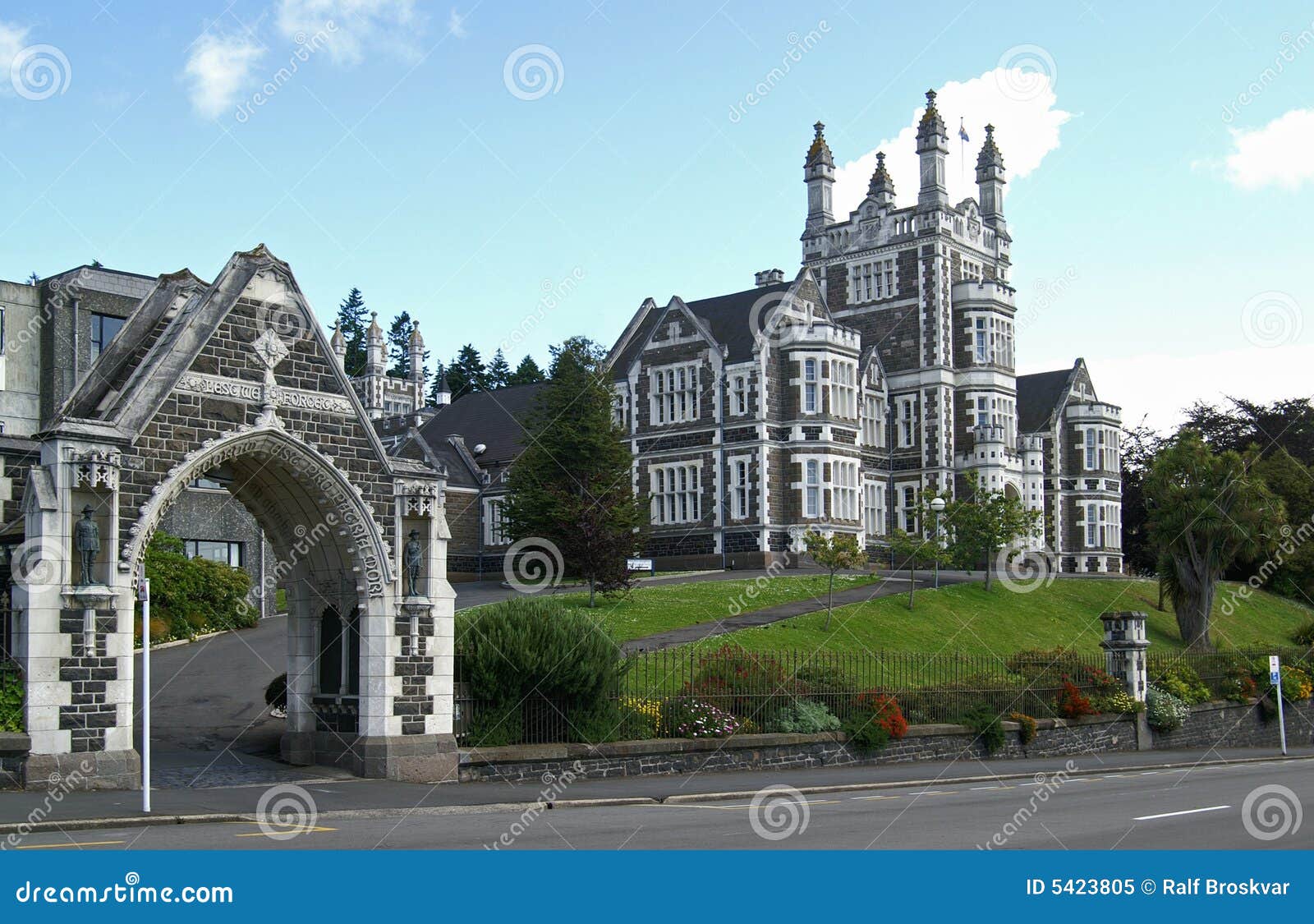 Real Estate in Dunedin stock image. Image of real, entrance - 5423805