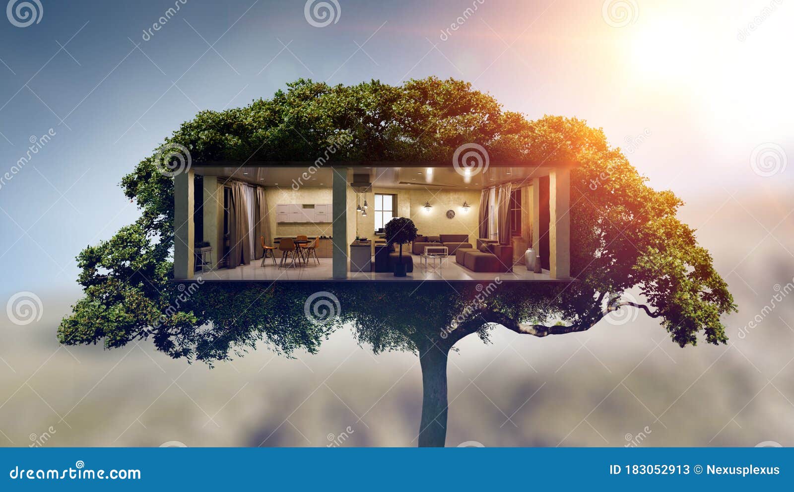 Real Estate and Ecology Concept Stock Image - Image of ownership ...