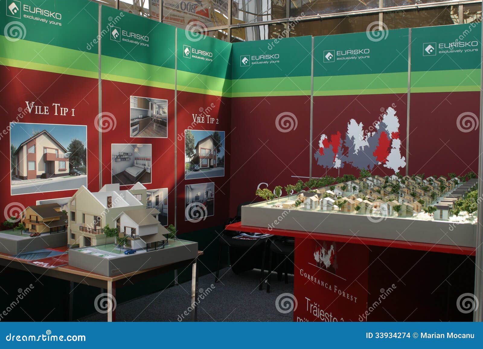 Real estate fair editorial stock image. Image of brown - 33934274