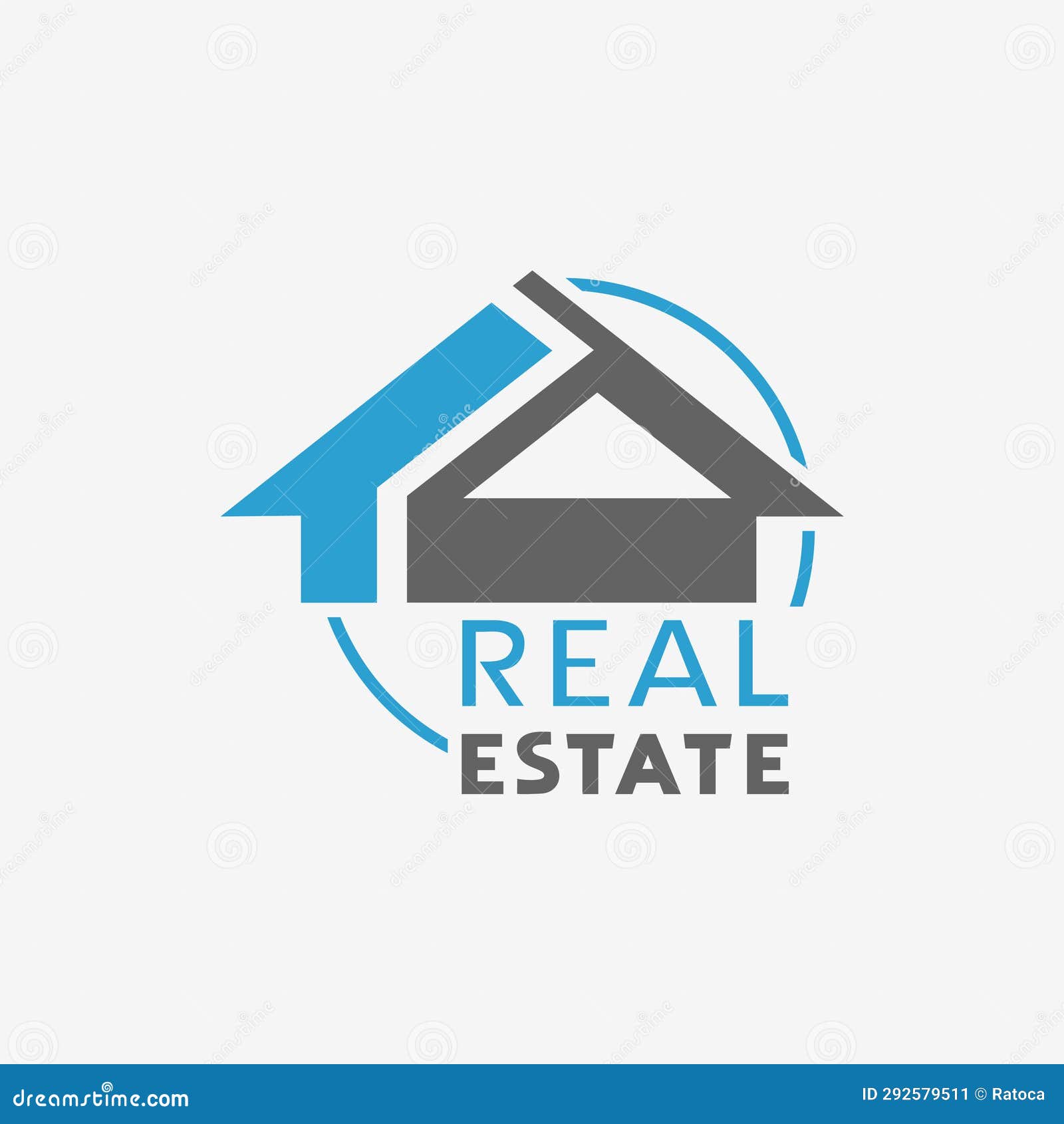 Real estate home icon stock vector. Illustration of build - 292579511