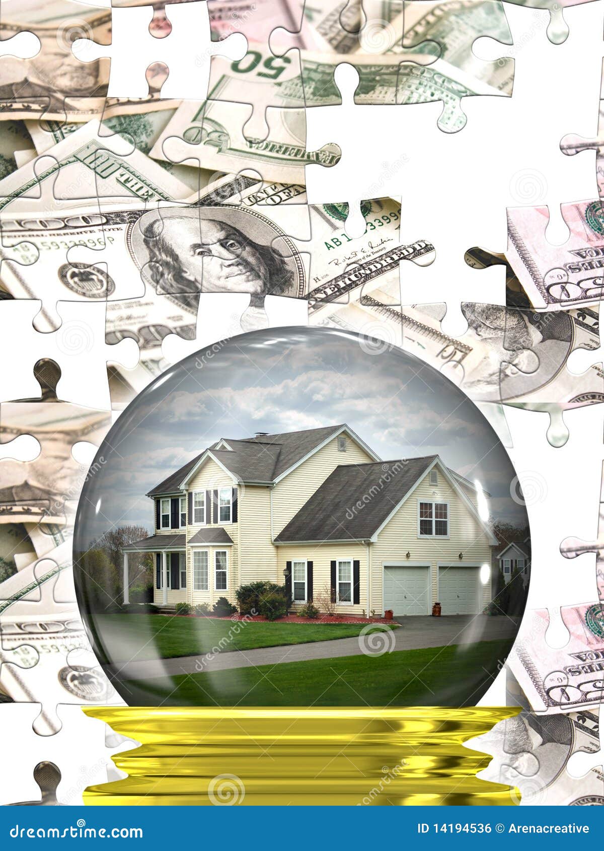 Sphere Housing Logo Concept Design. Symbol Graphic Template Element ...