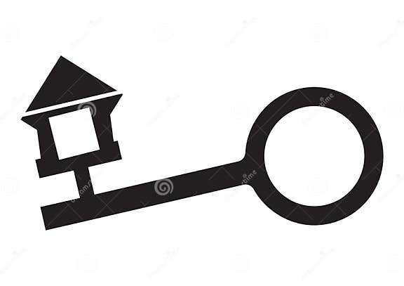 Real estate key - vector stock vector. Illustration of investment - 6700135