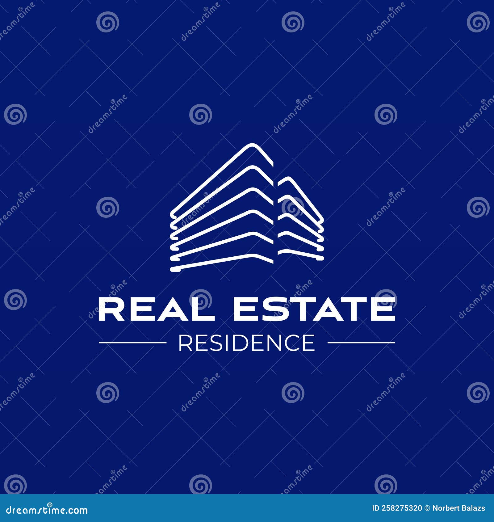 Real Estate Logo Template. Building Logo Design Stock Vector ...