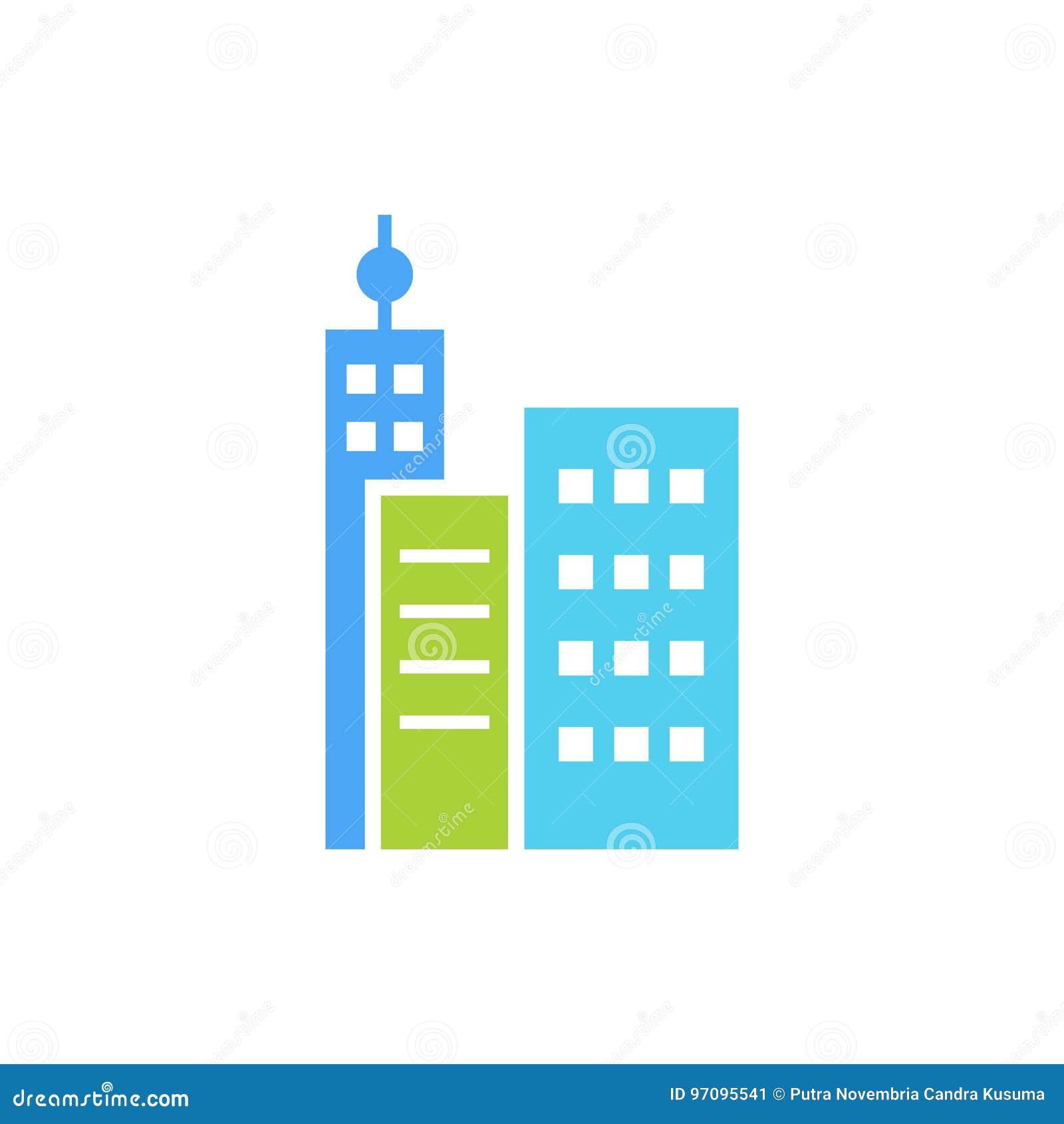 Real Estate-Pictogram Logo Design Element Vector Illustratie ...