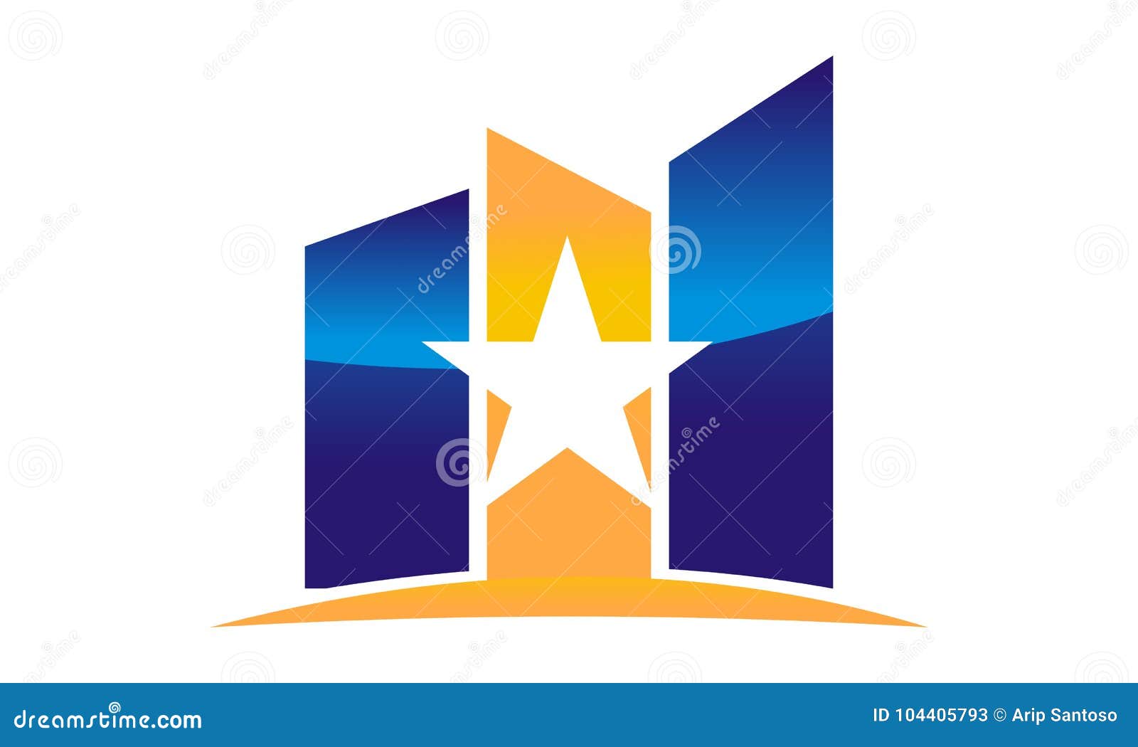 Real Estate Solution stock vector. Illustration of agency - 104405793