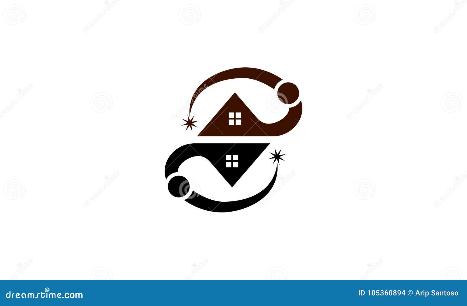 Real Estate Solution stock vector. Illustration of estate - 105360894