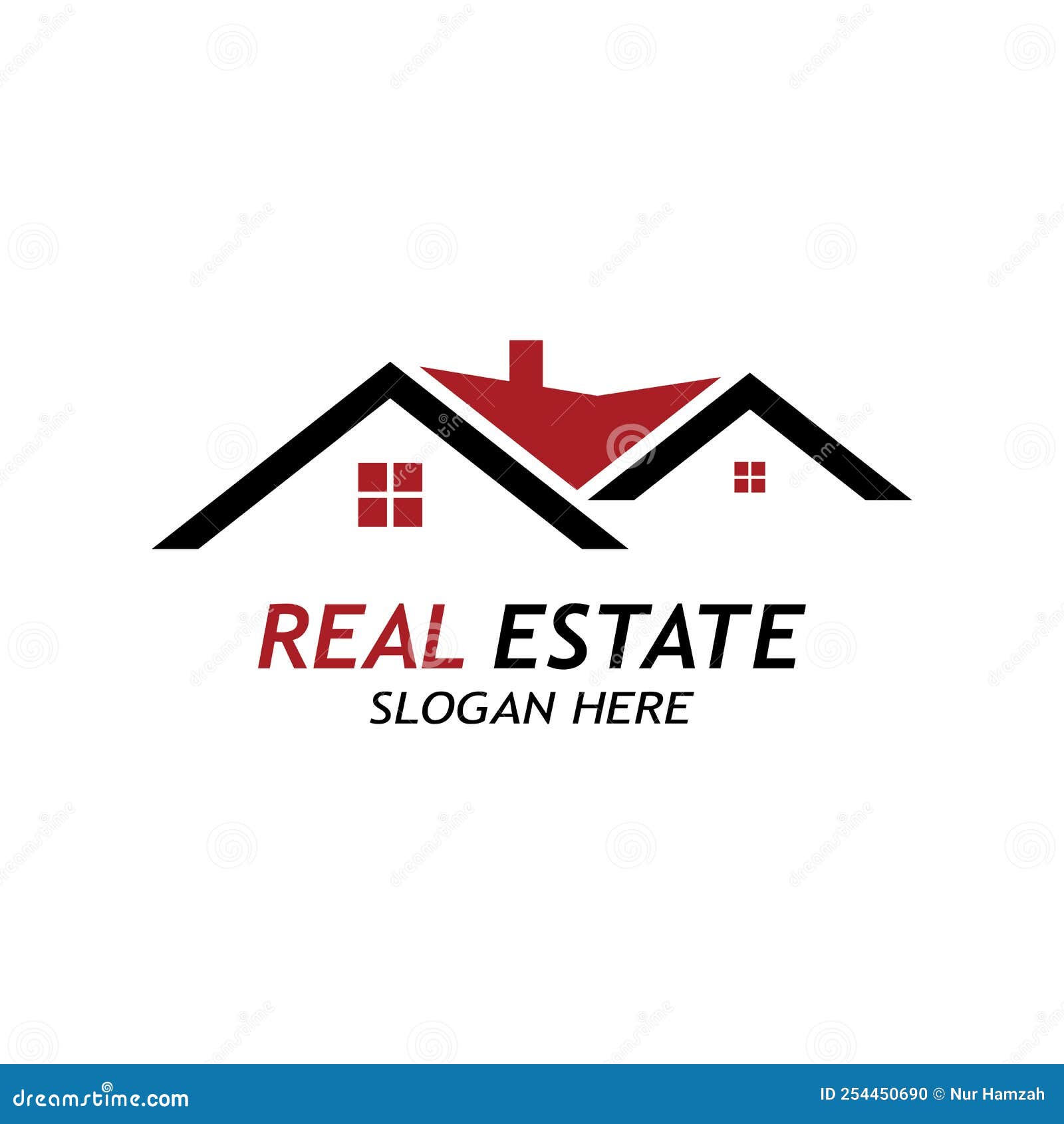Real estate vector logo stock vector. Illustration of logotype - 254450690