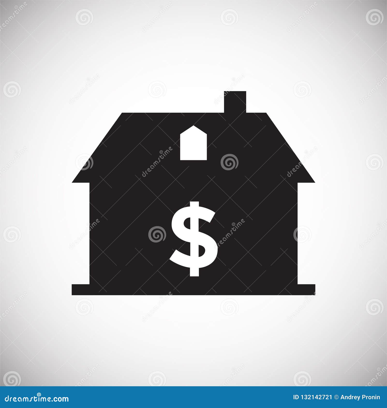 Real Estate on White Background Stock Vector - Illustration of ...
