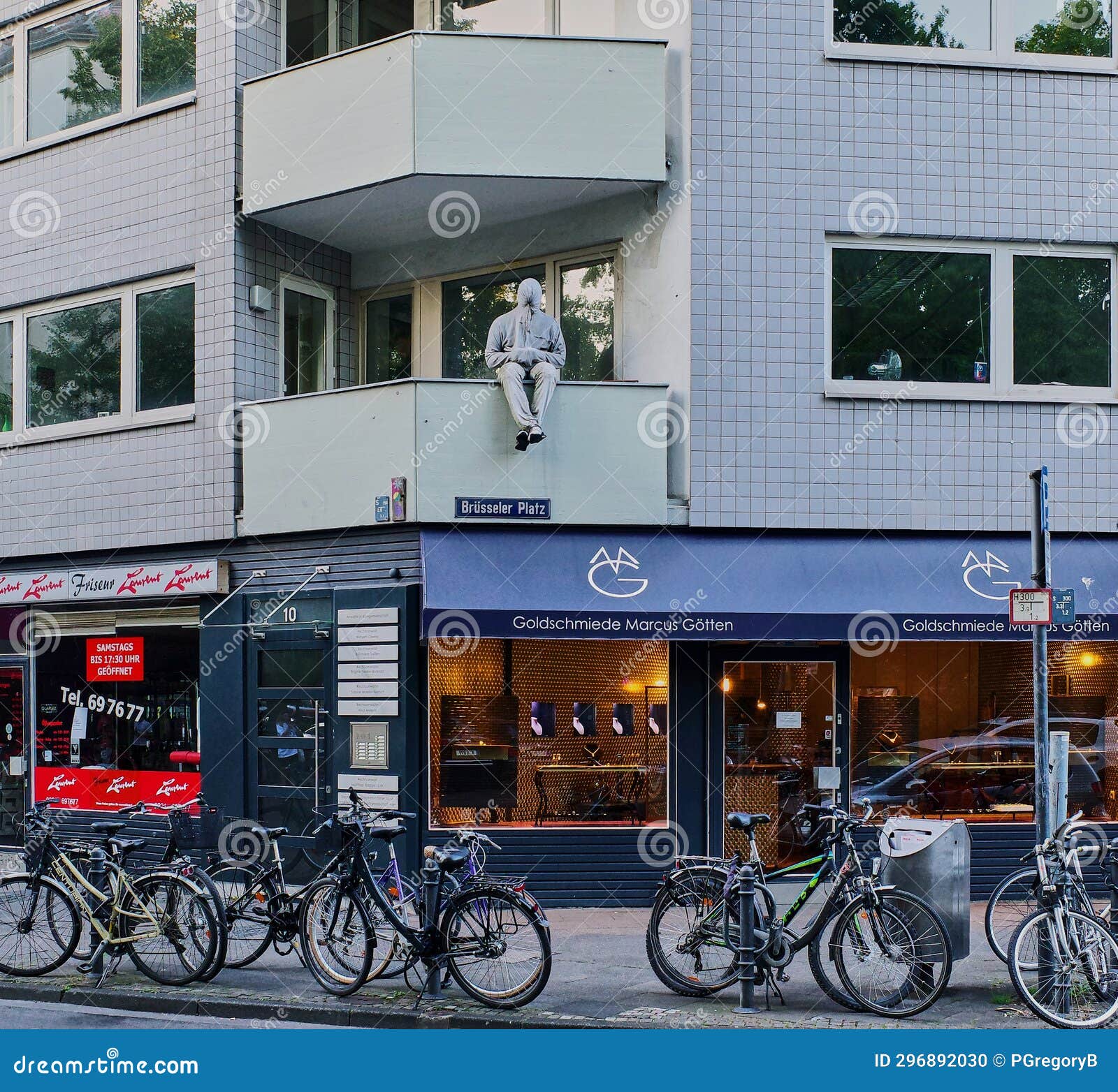 Real or Fake Art Display in Cologne, Germany Editorial Image - Image of ...