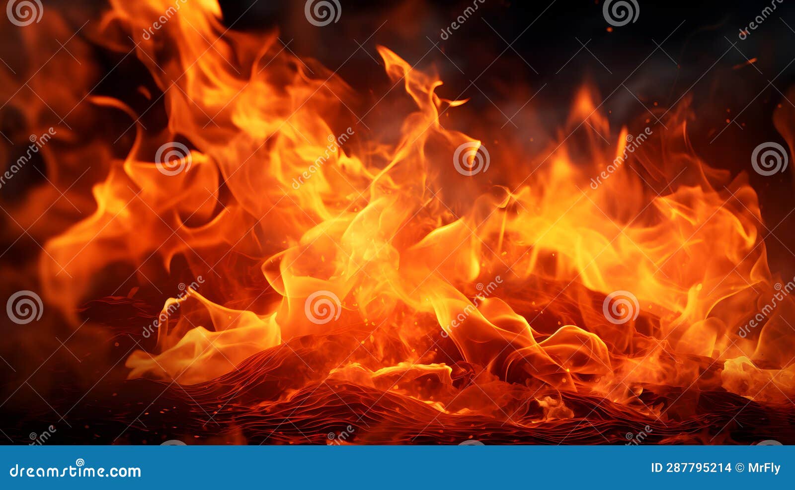 Real fire flames, burning stock illustration. Illustration of flames ...