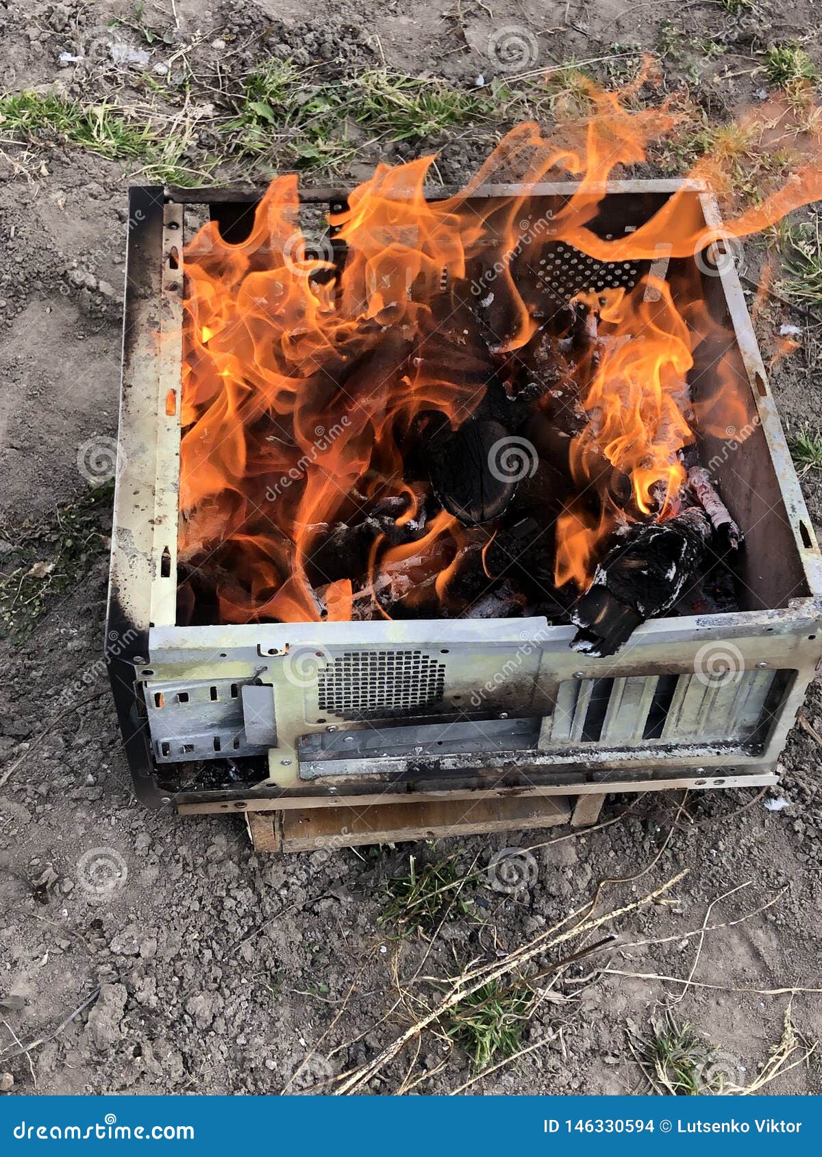 Computer Fire