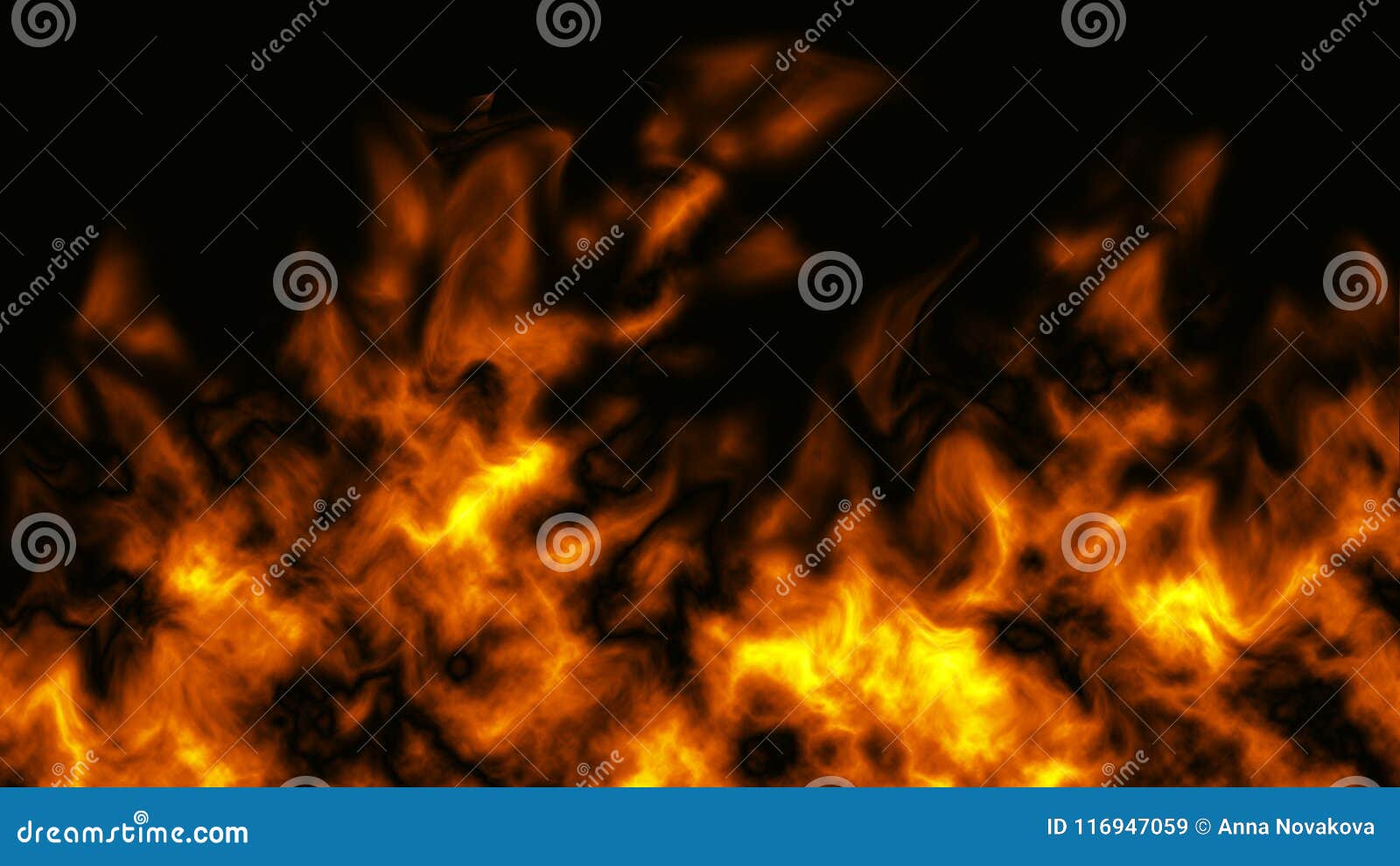 Real Fire Flames Burn Movement On Black Background, Overlay Ready ...