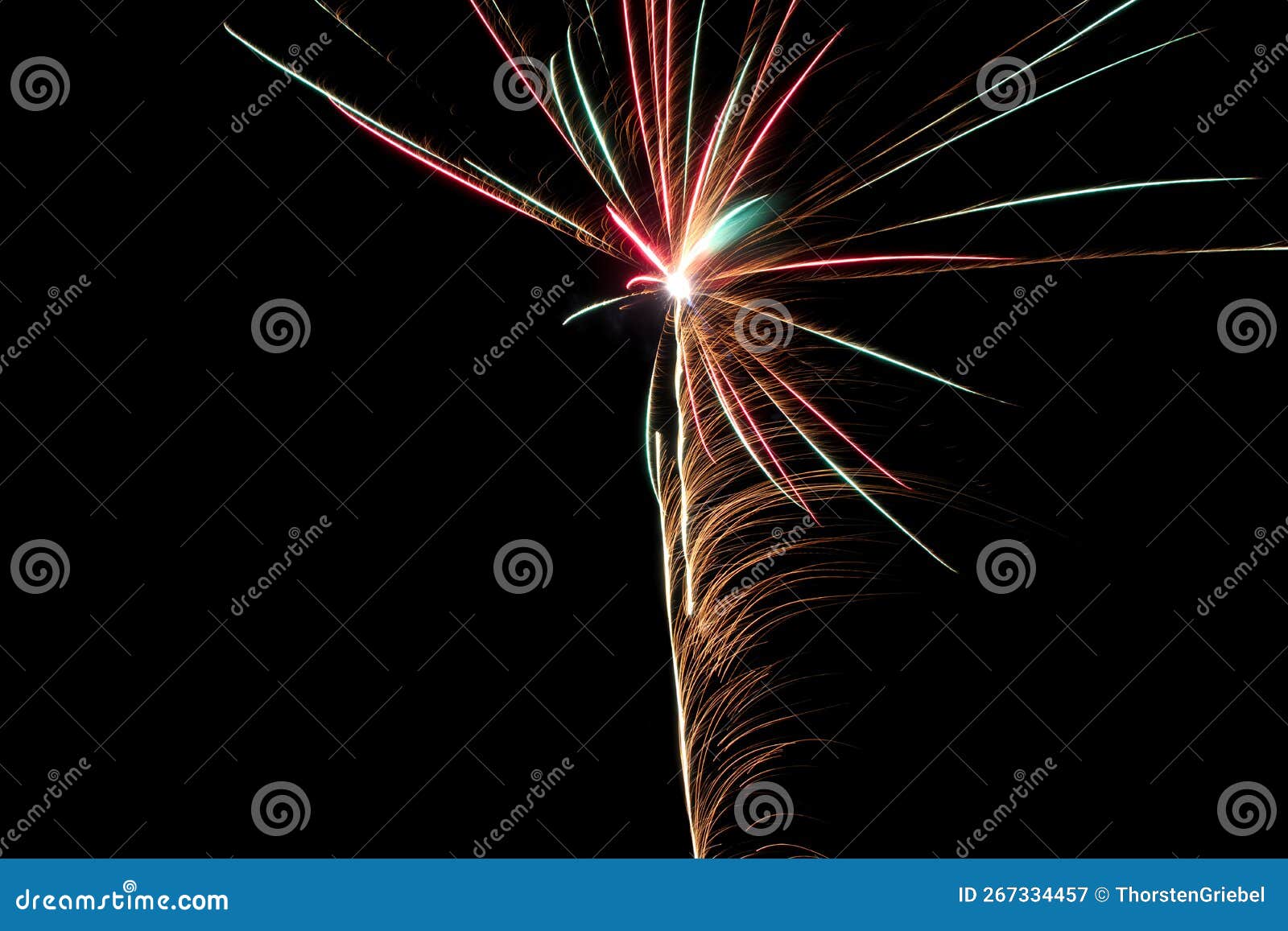 Abstract Colorful Fireworks Background Stock Image - Image of festival ...