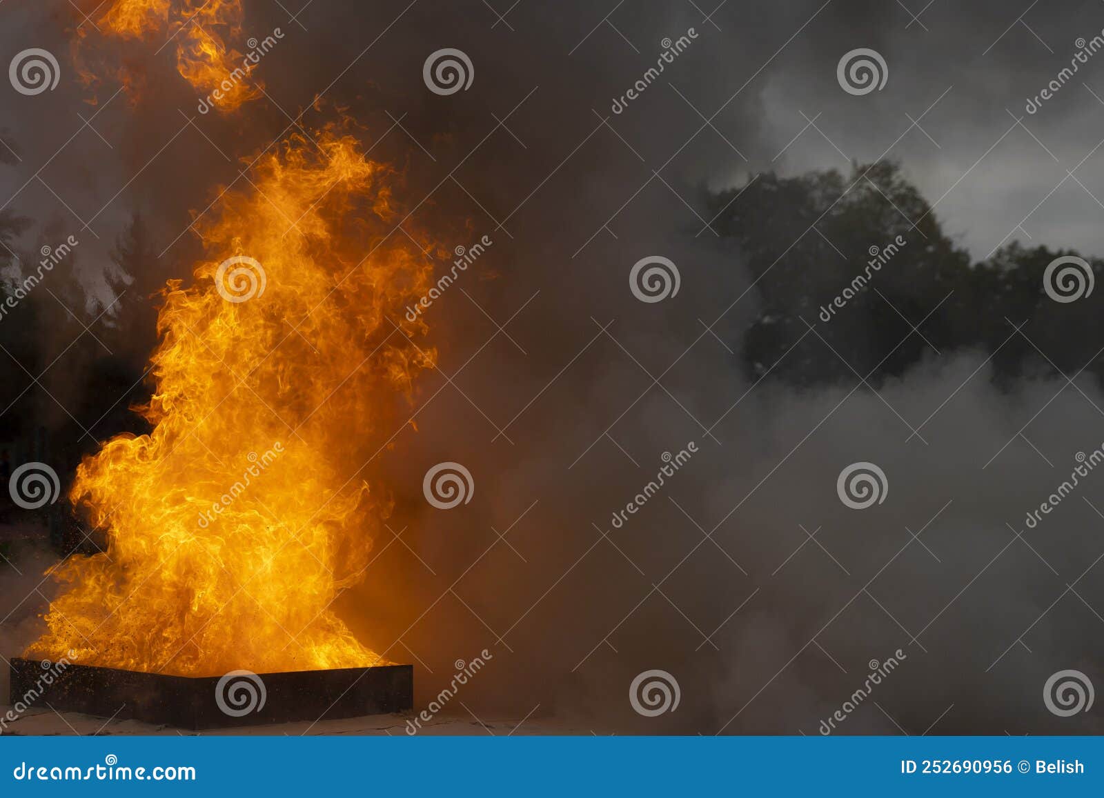Real hot fire stock photo. Image of glowing, blaze, motion - 252690956