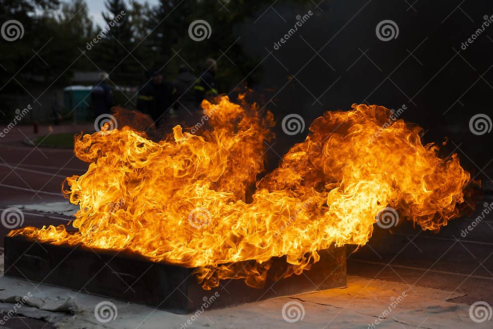 Real hot fire stock image. Image of energy, element - 255450291
