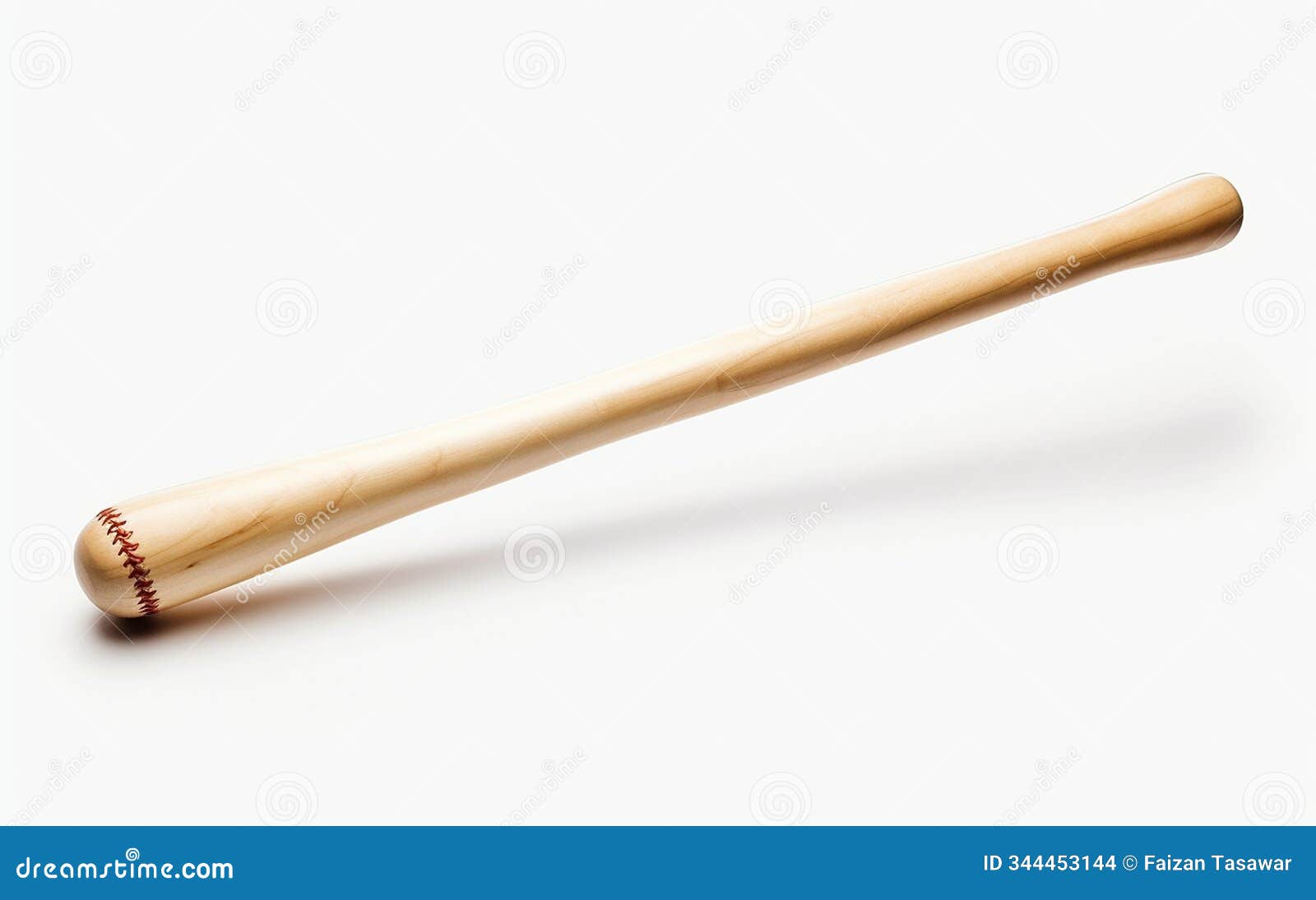 Real Image Baseball Bat Grip on White Stock Illustration - Illustration ...