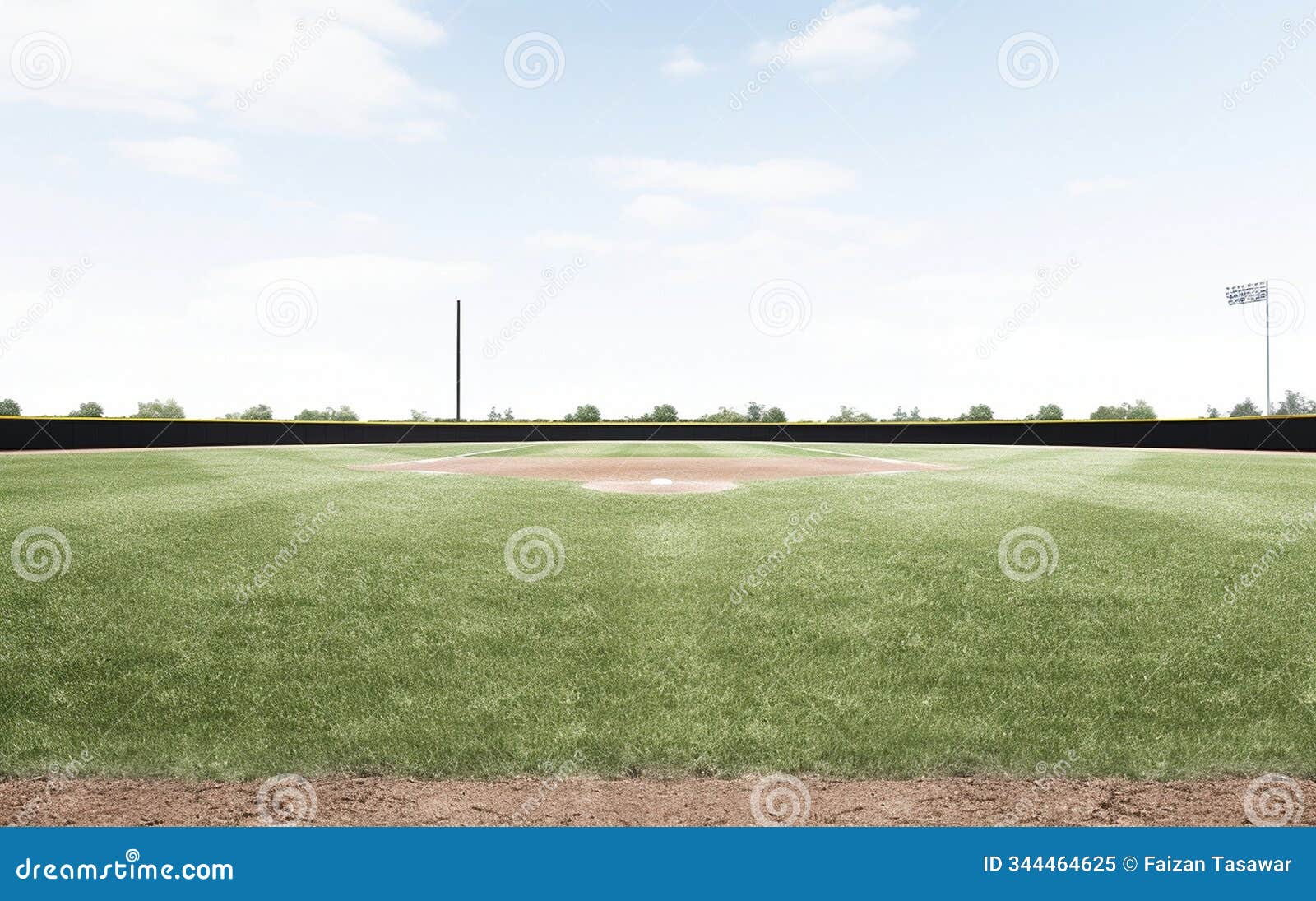 Real Image Baseball Field Drag on White Stock Image - Image of detail ...