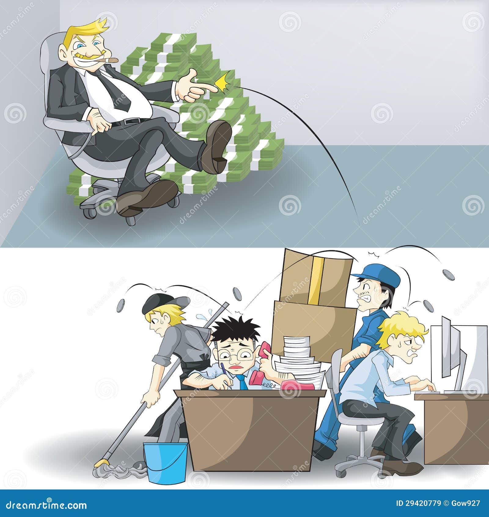 Workload Stock Photo | CartoonDealer.com #10975032
