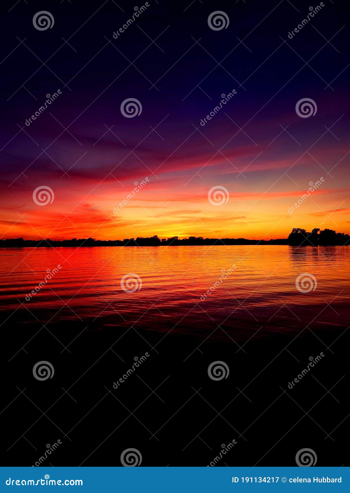 Real Life Painting of a Sunset Stock Image - Image of life, sunset ...