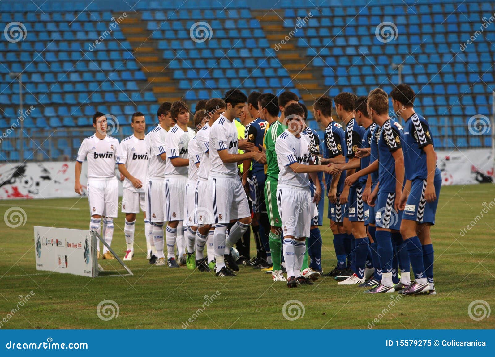 Real Madrid Jr.-Academia Hagi Match Editorial Image - Image of ground ...
