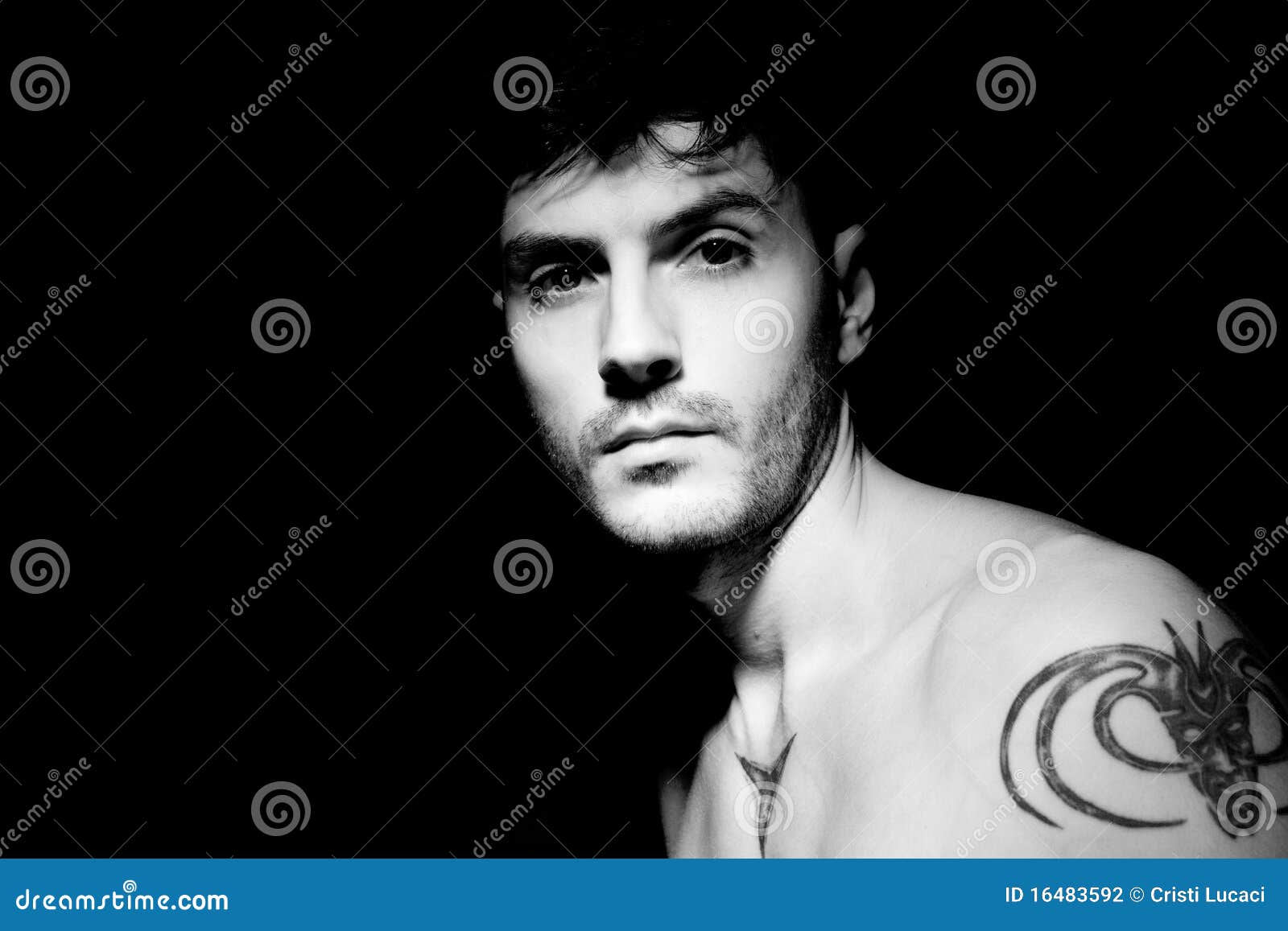 Real man stock photo. Image of black, artistic, background - 16483592