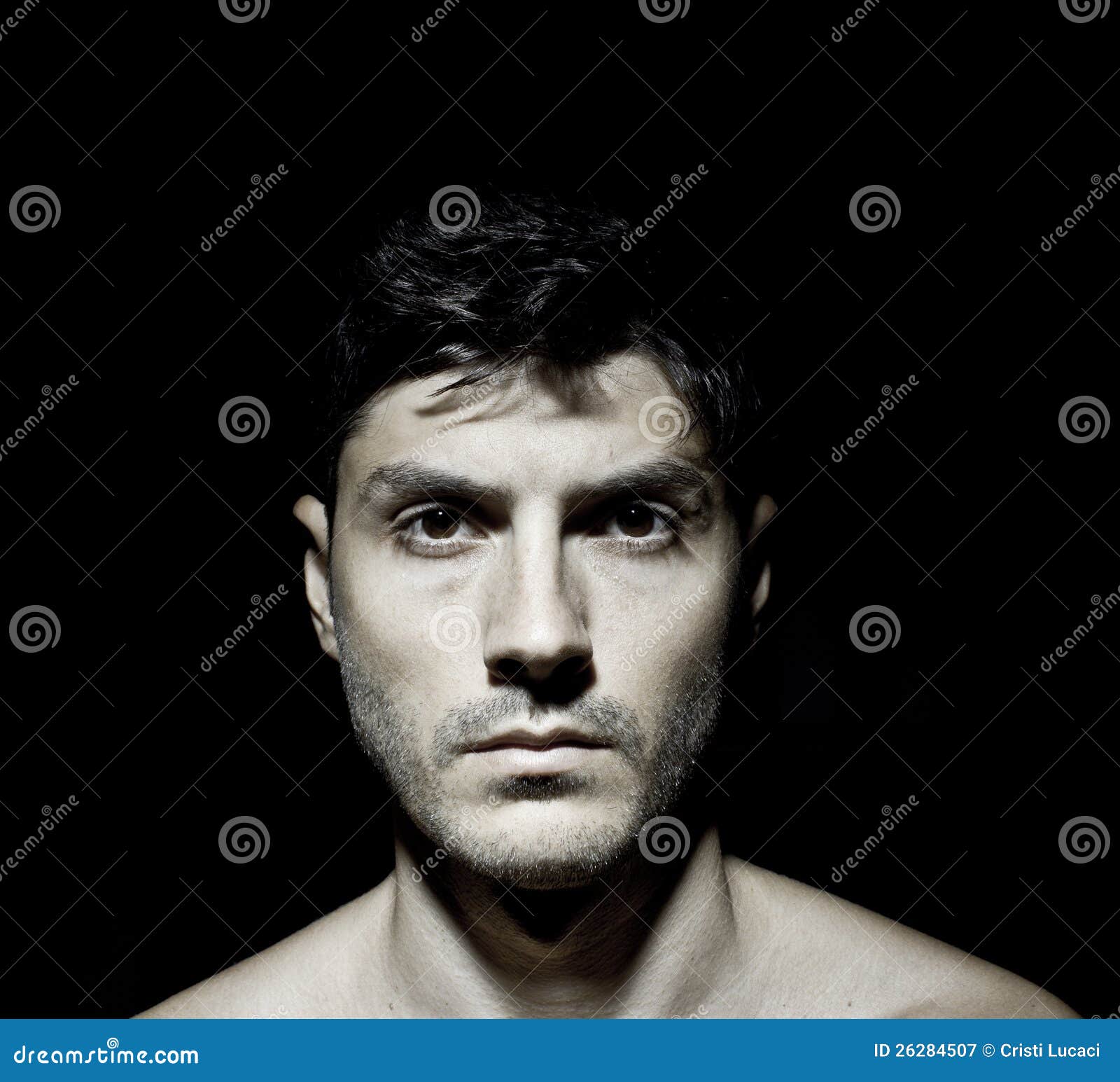 Real man stock image. Image of close, expressive, fashion - 26284507