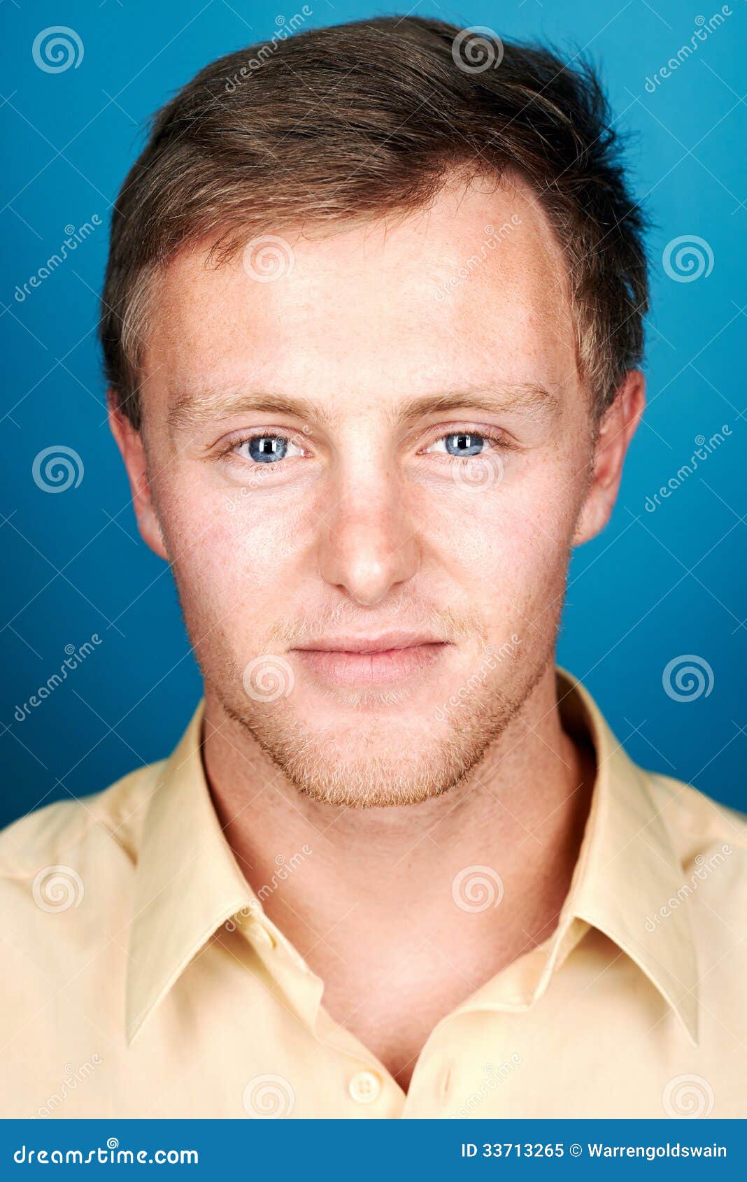 Real man face stock image. Image of handsome, serious - 33713265
