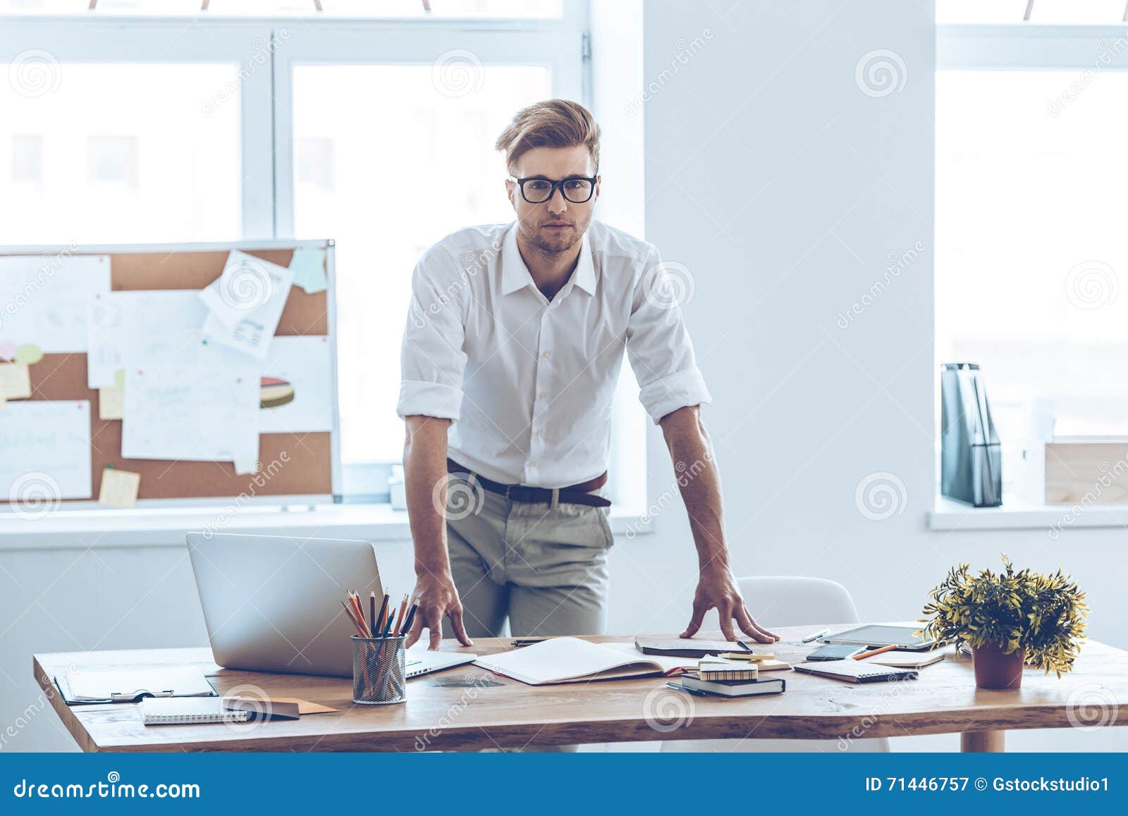 Real manager. stock image. Image of beauty, inspiration - 71446757