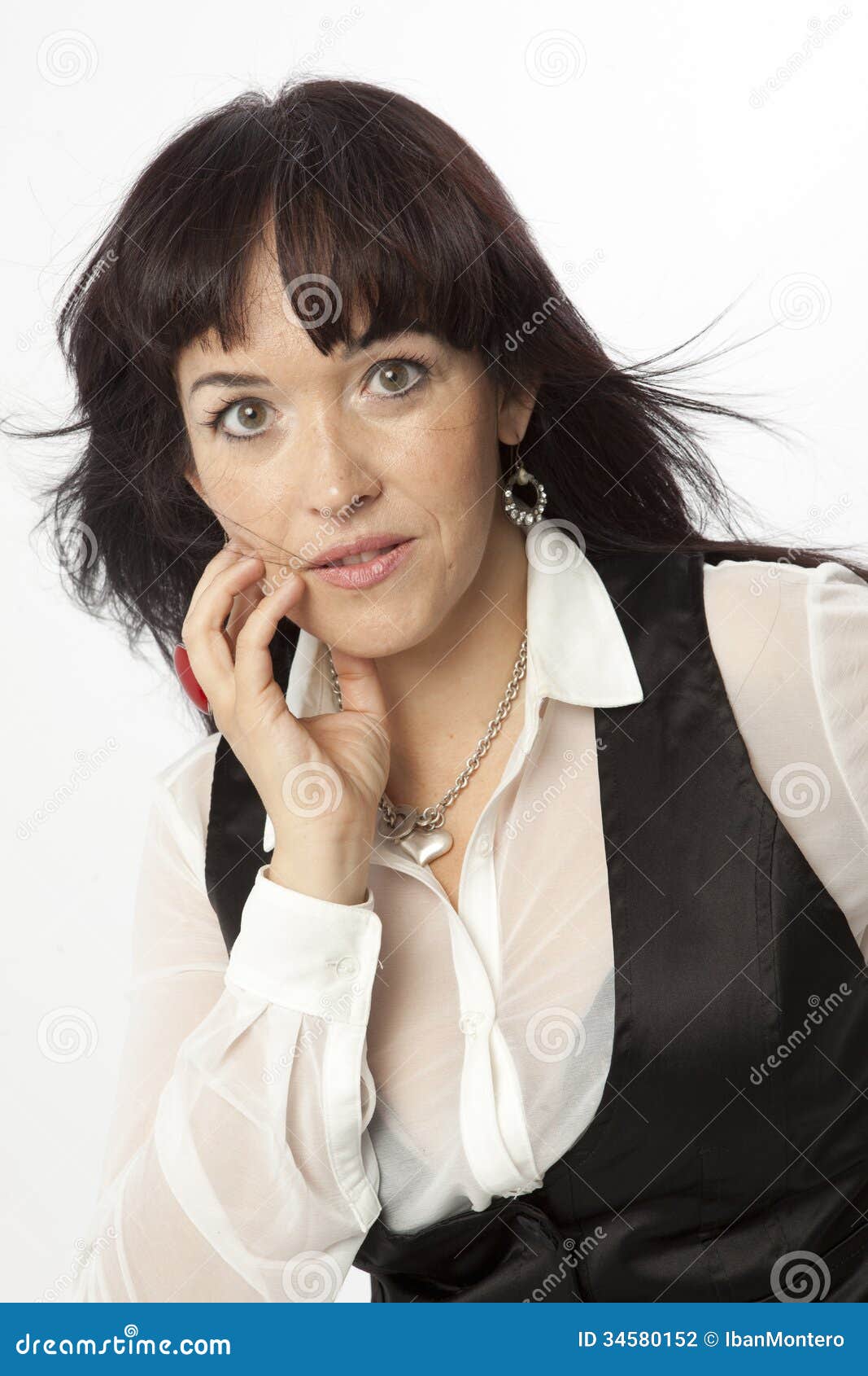 Real middle aged woman stock photo. Image of mature, healthy - 34580152