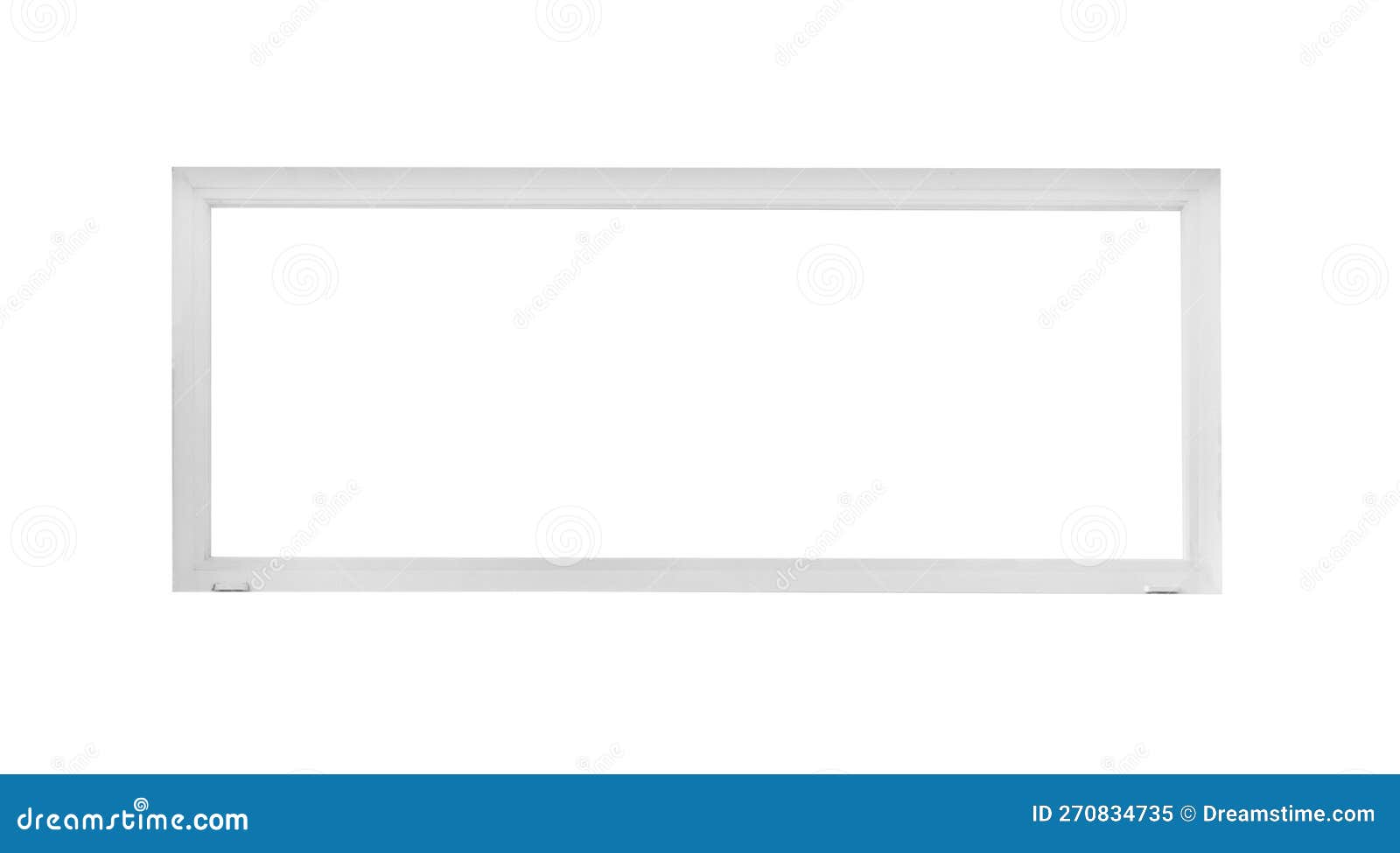 Real Modern House Window Frame Isolated on White Background Stock Image ...