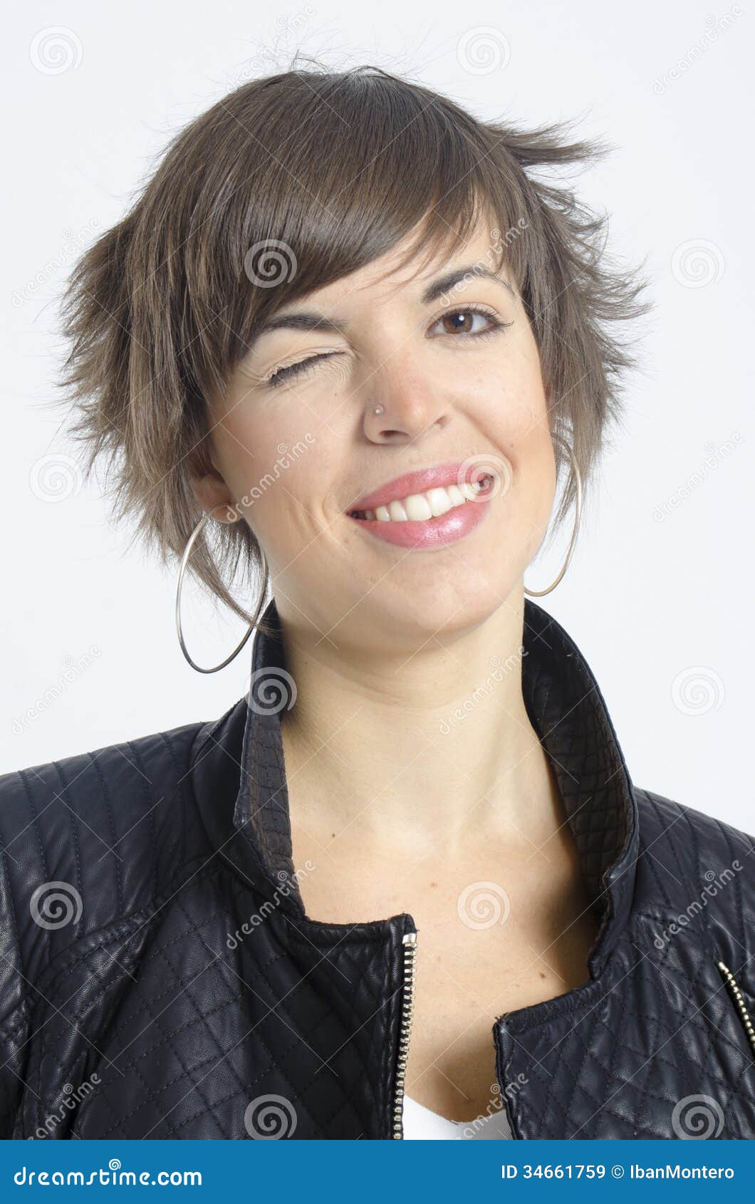 Real nice young woman stock image. Image of joyful, copyspace - 34661759