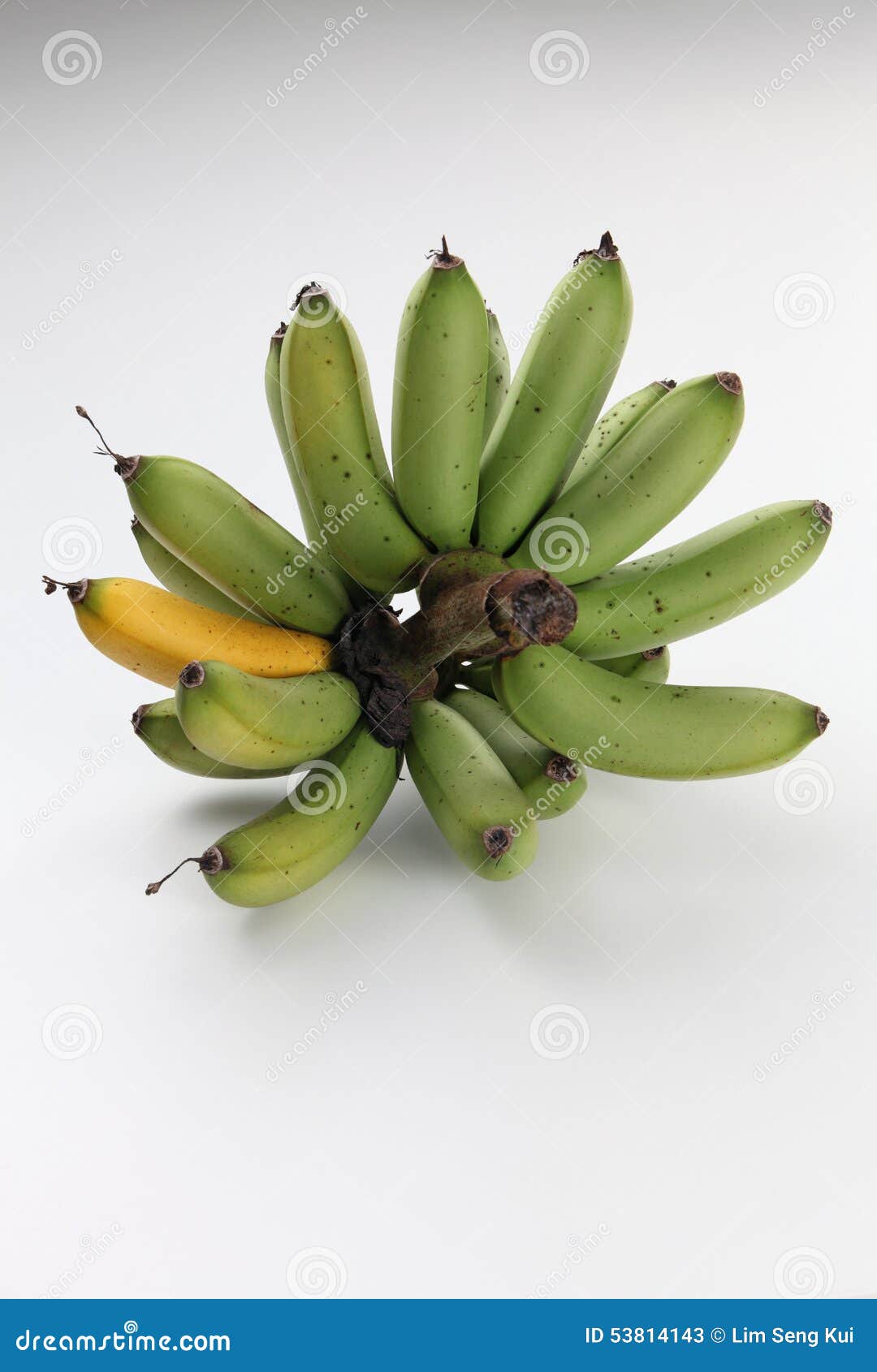 Real organic banana stock image. Image of vitamin, nutritious - 53814143