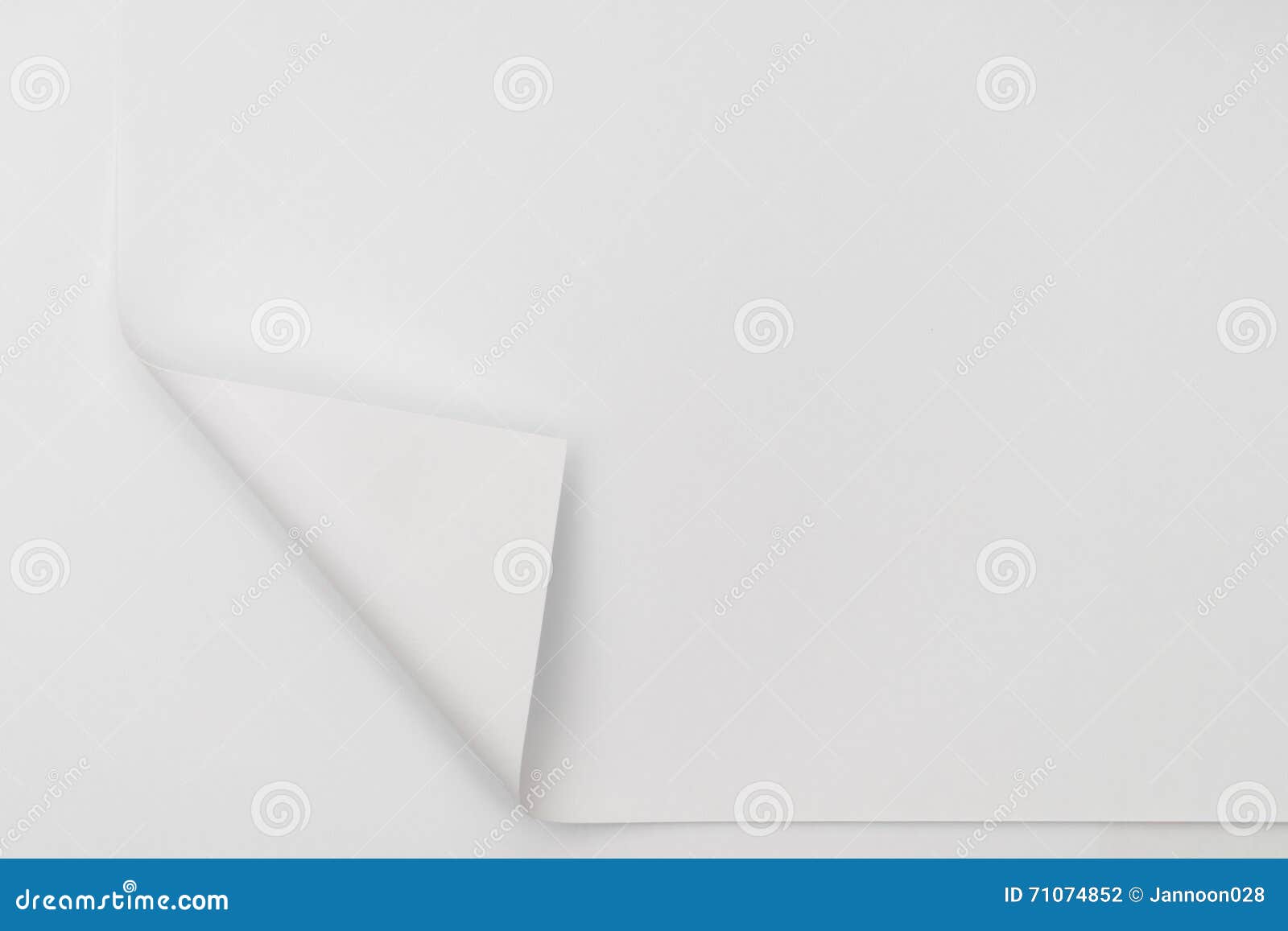 Real Paper Corner stock photo. Image of cover, banner - 71074852