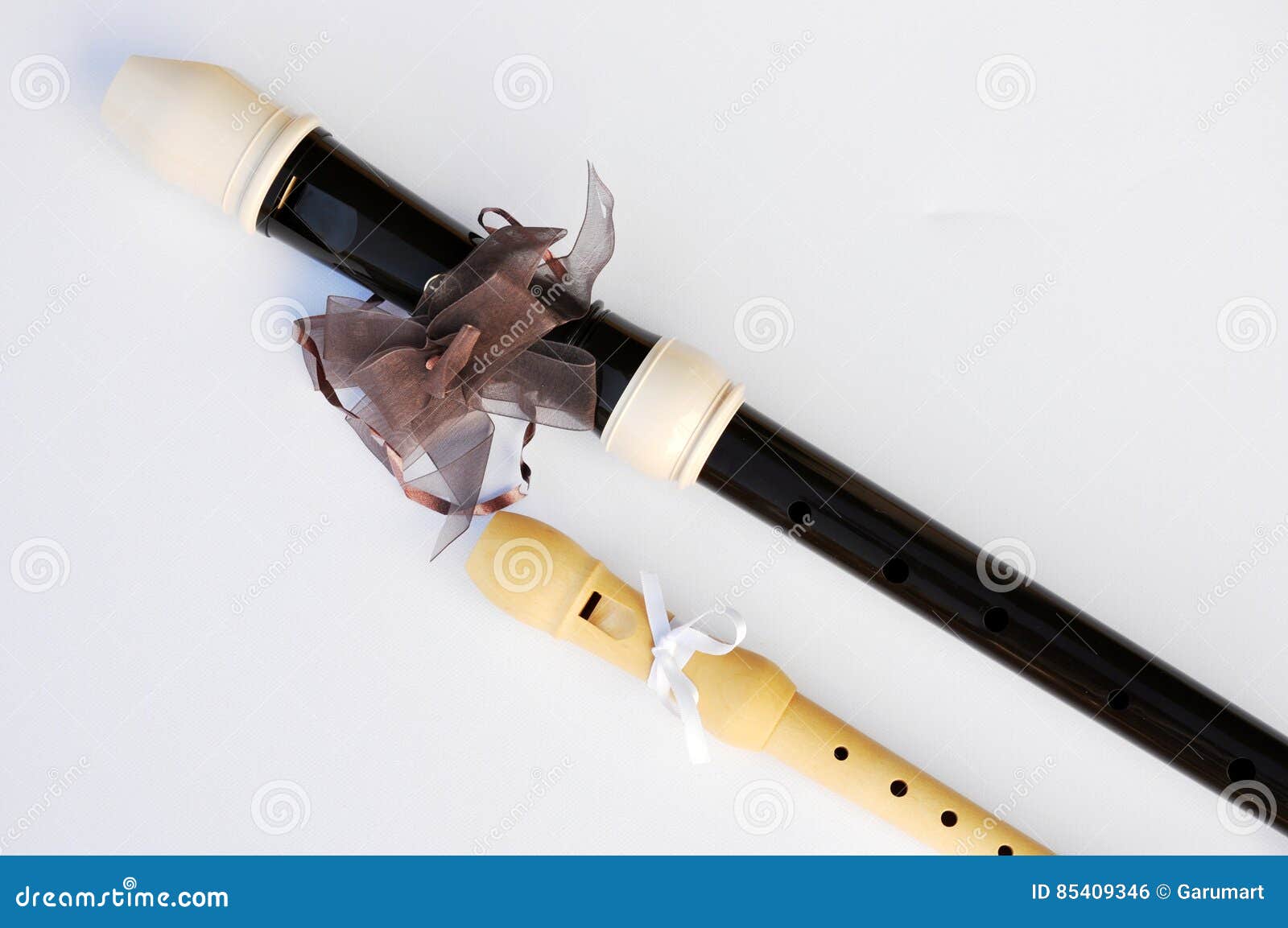 Real peak flutes stock photo. Image of music, soprano - 85409346