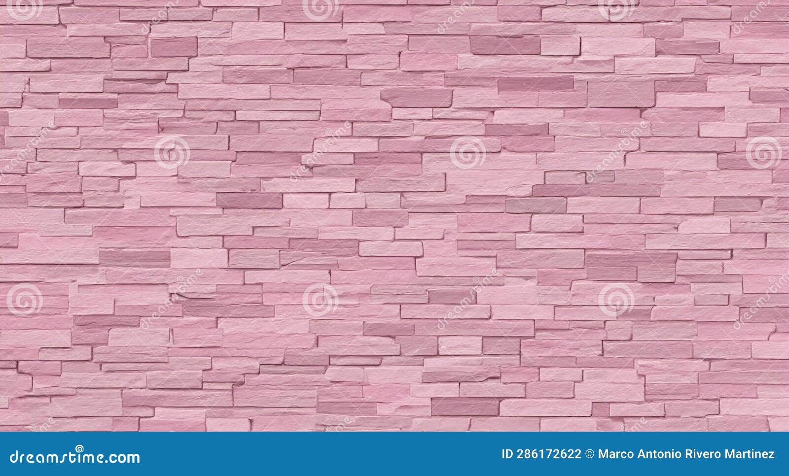 Real Pink Color Brick Wall Stone or Concrete Texture Backdrop ...
