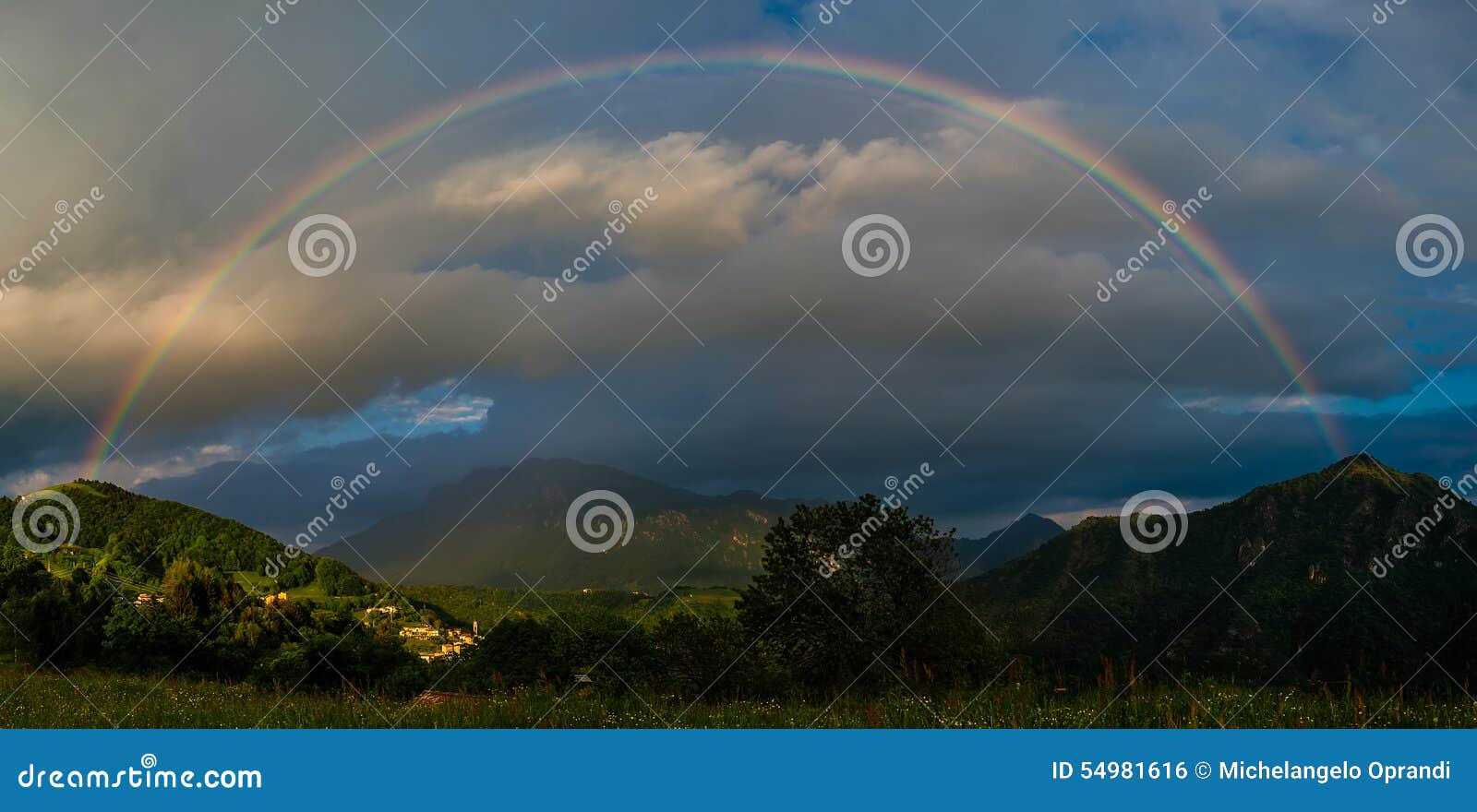 Real Rainbow Royalty-Free Stock Photo | CartoonDealer.com #54526125