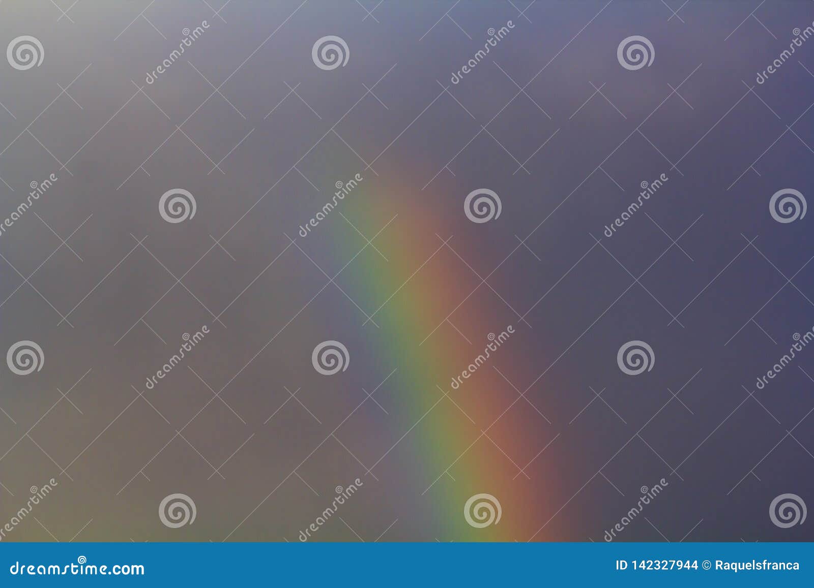 Real rainbow and dark sky stock photo. Image of beauty - 142327944