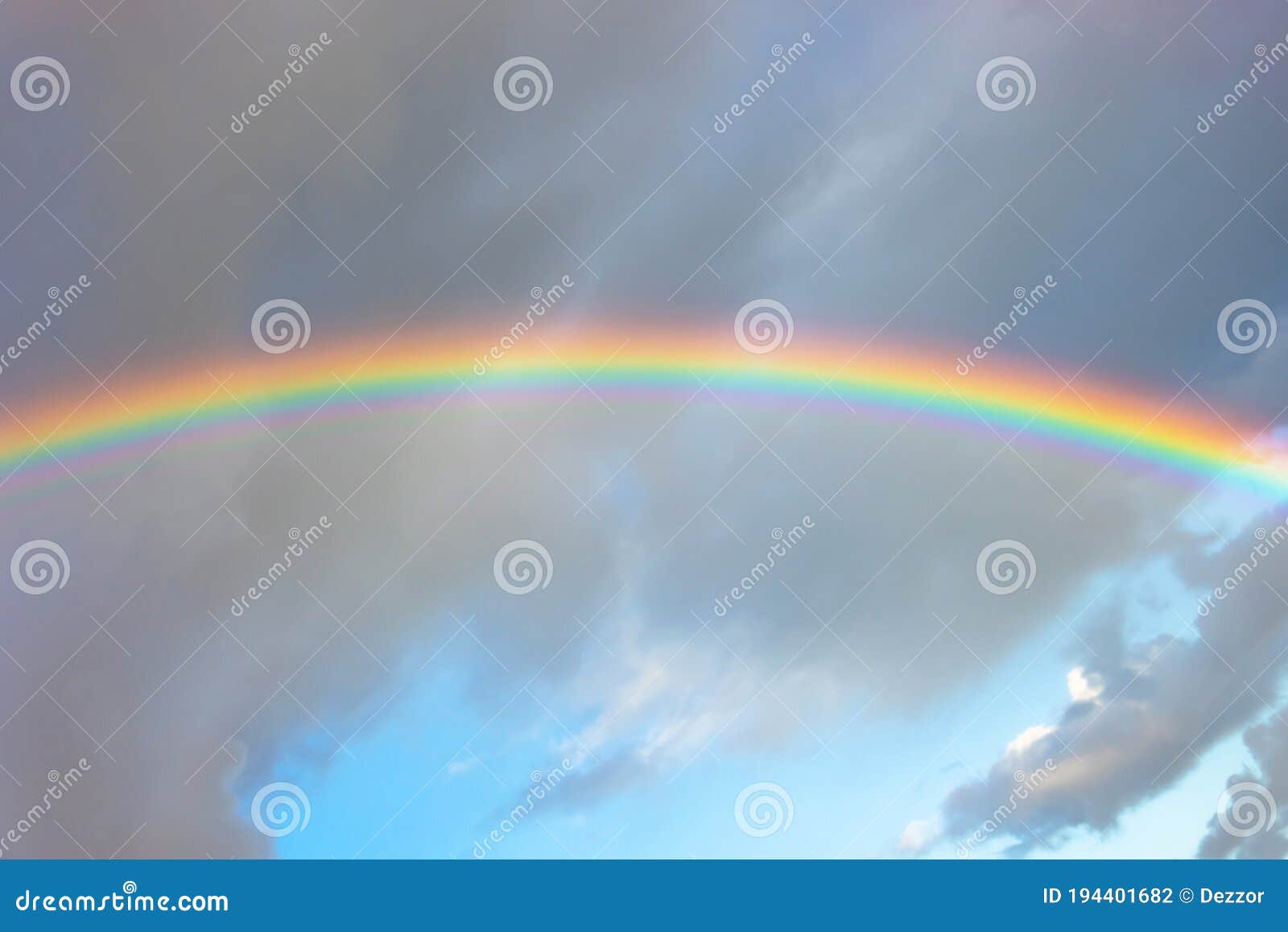 Real Rainbows And Clouds