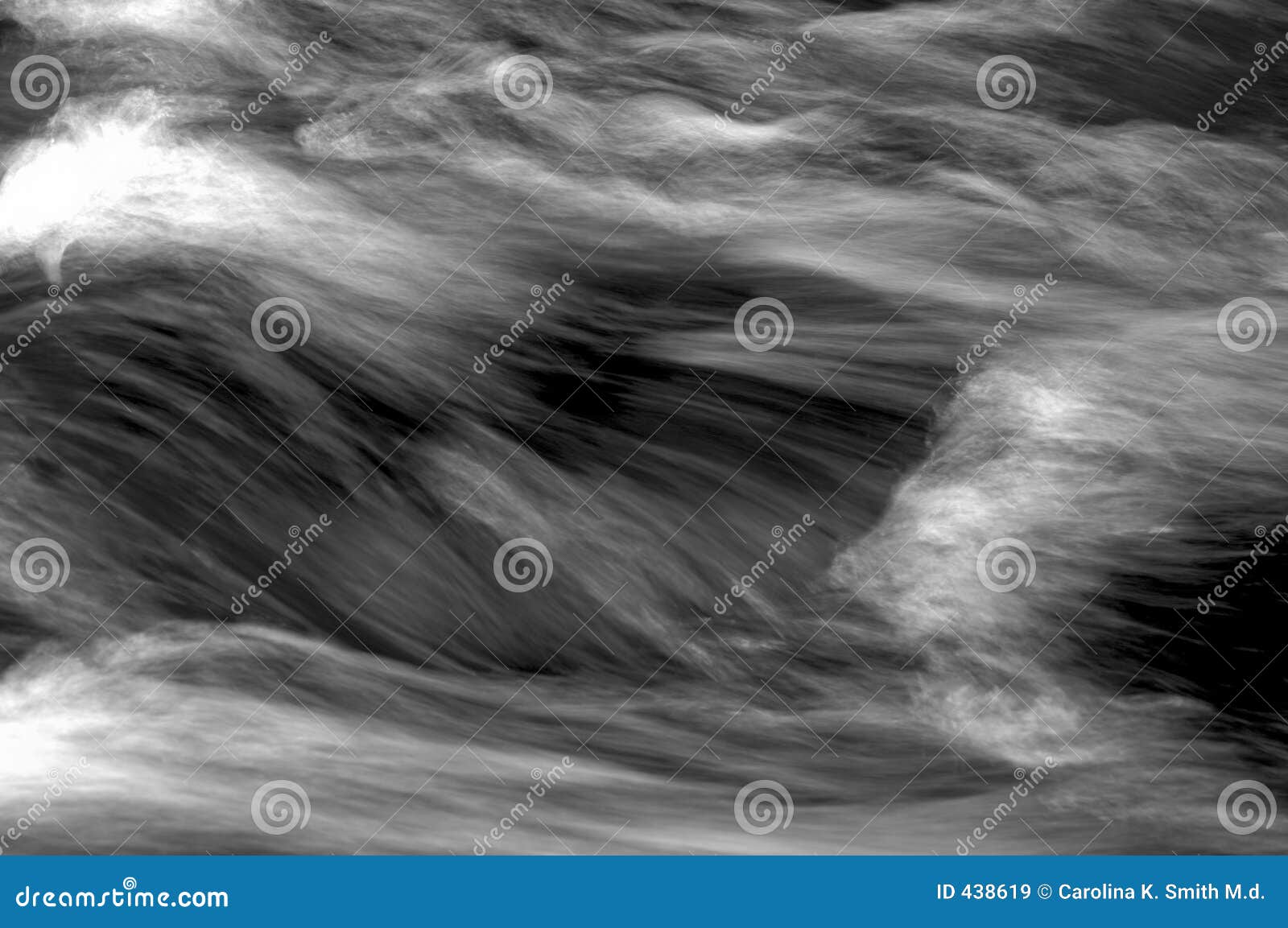 Real River Flow, B&W stock image. Image of beautiful - 438619