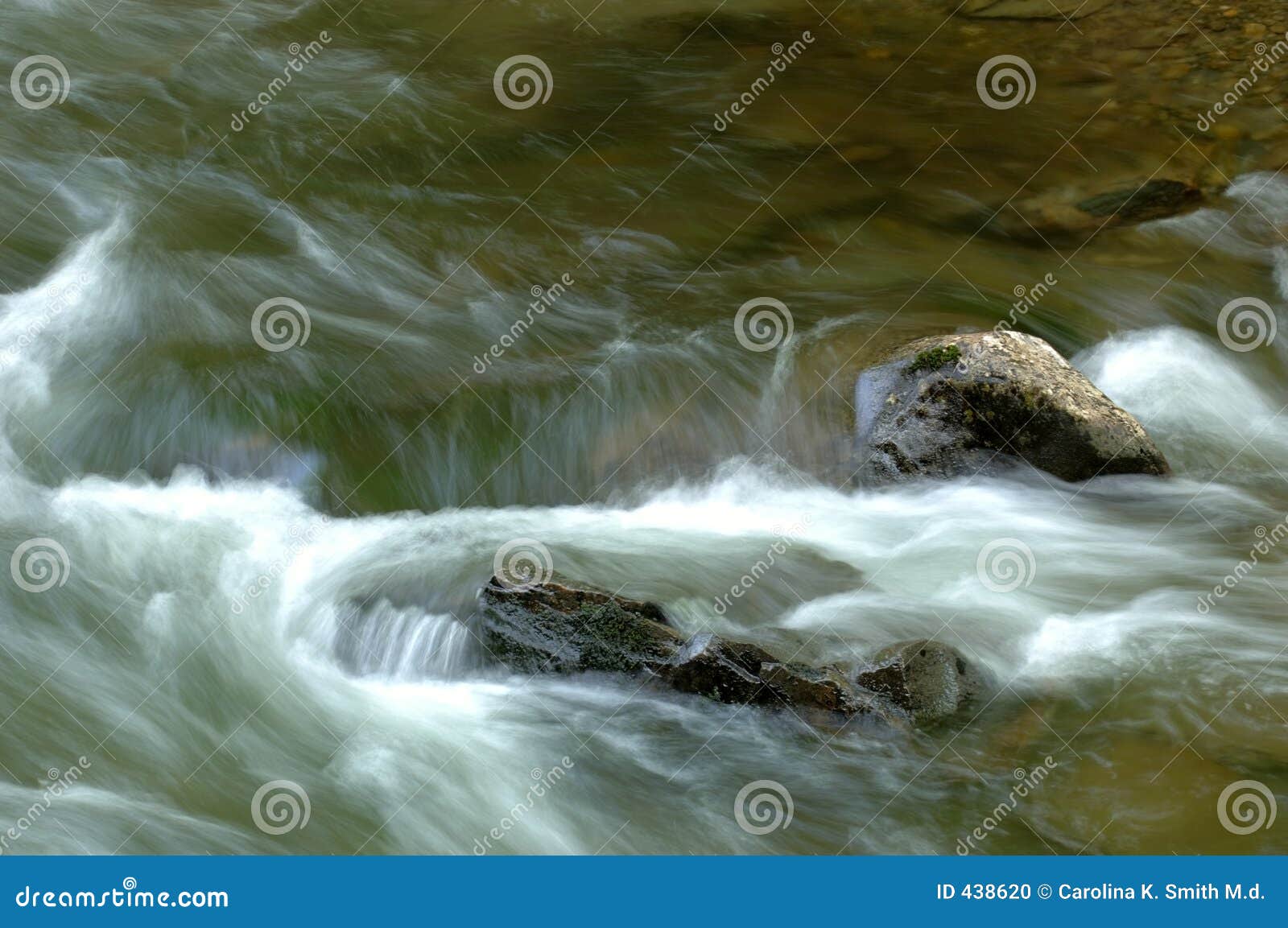 Real River Flow with Rocks stock photo. Image of flow, landscape - 438620