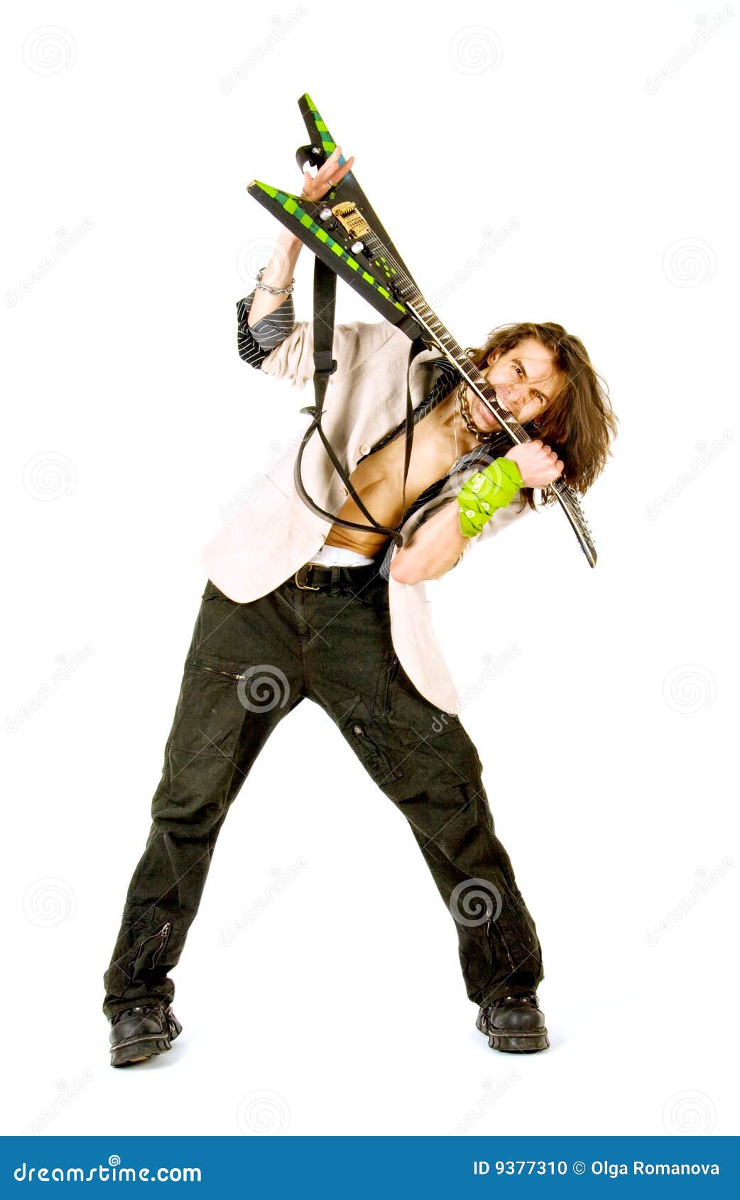 The real rock star stock photo. Image of green, excitement - 9377310