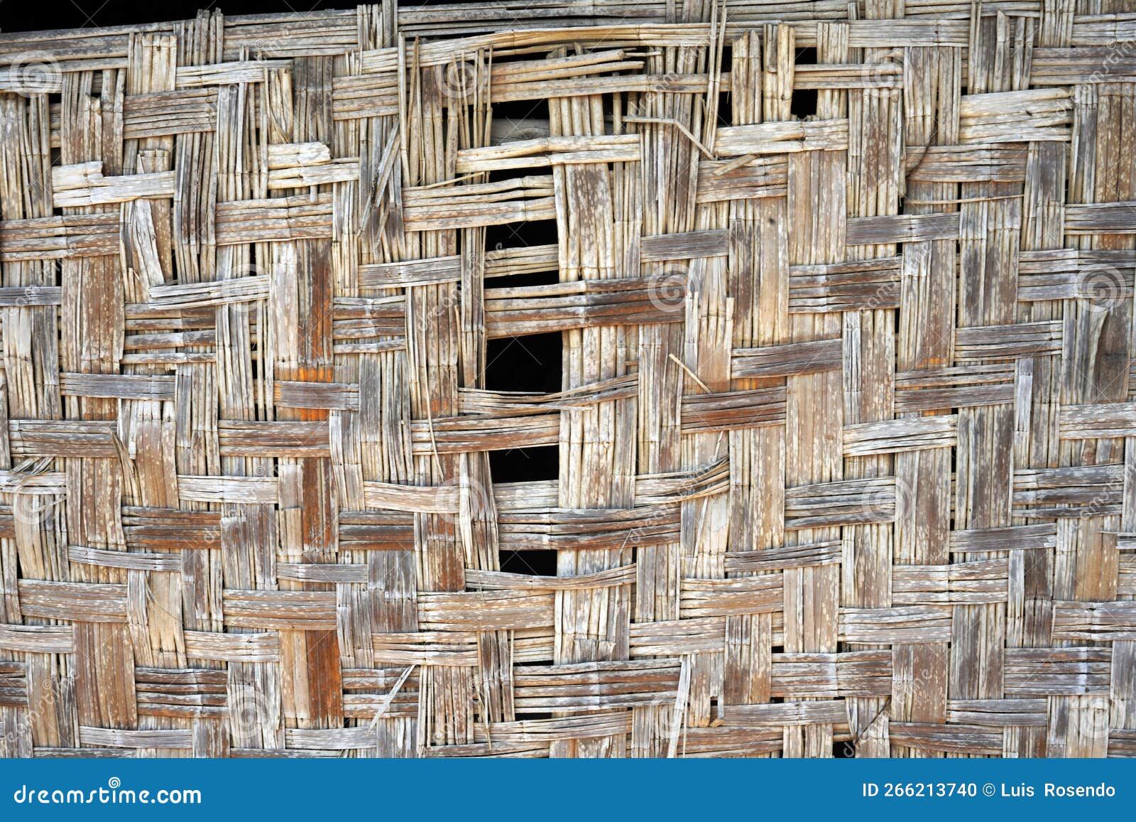 Real Seamless Texture Repeating Pattern Woven Bamboo Mat Board Stock ...