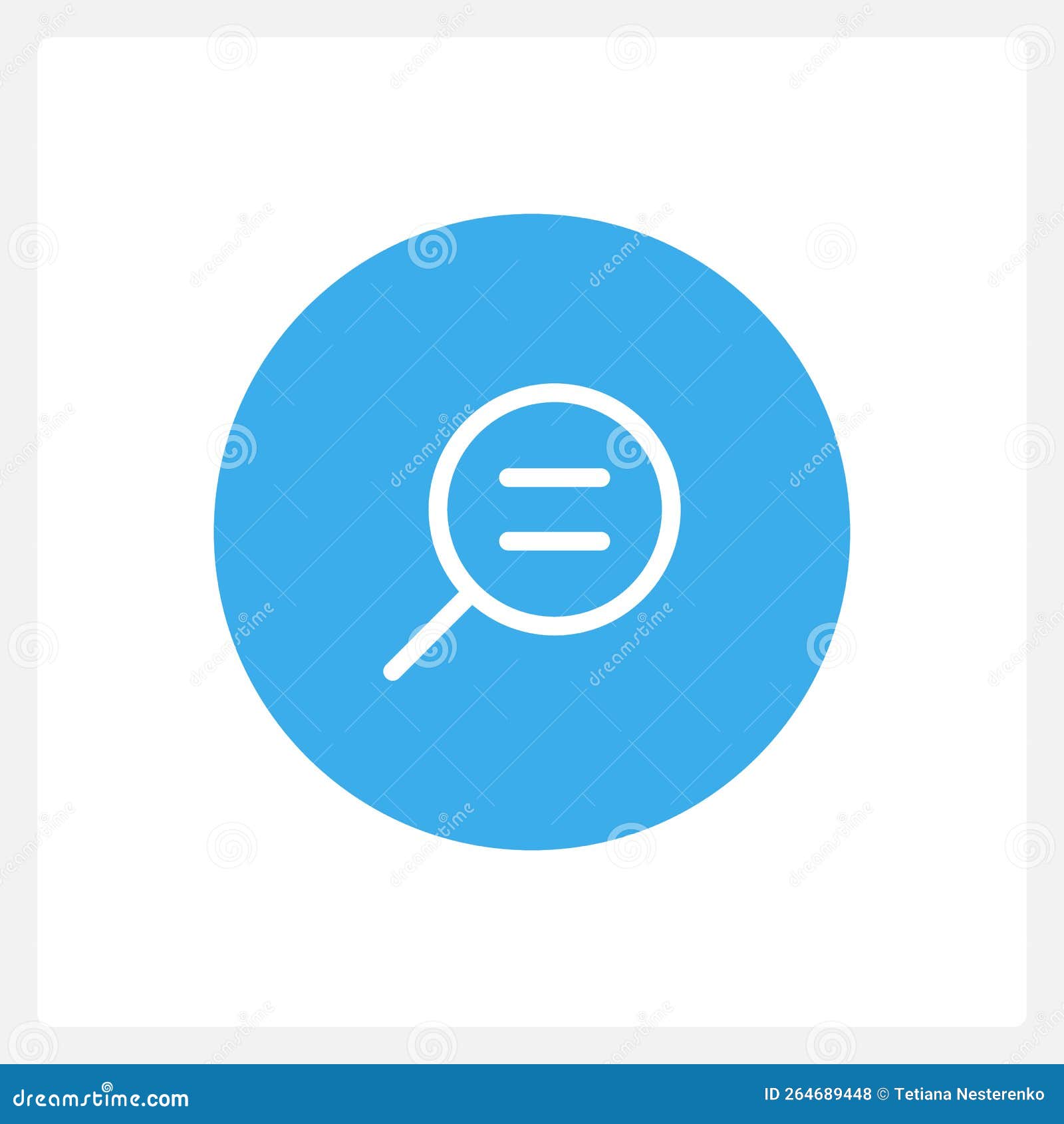 Real Size Zoom Button UI Element Template Stock Vector - Illustration ...
